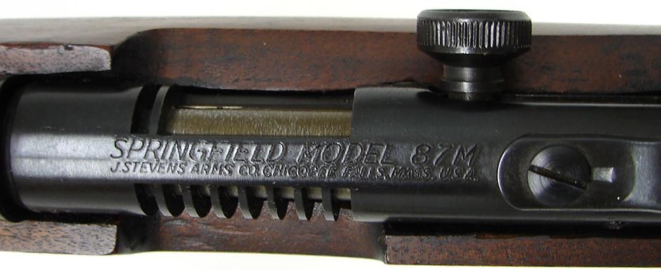 Stevens Springfield 87M .22 LR caliber rifle. Factory prototype model ...