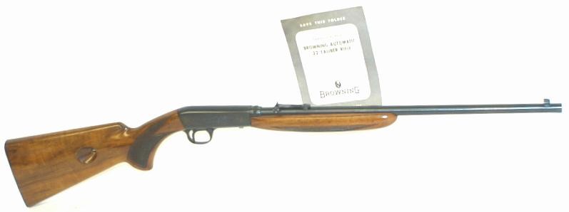 Browning Automatic 22 .22 LR caliber rifle. Very early original Belgian ...