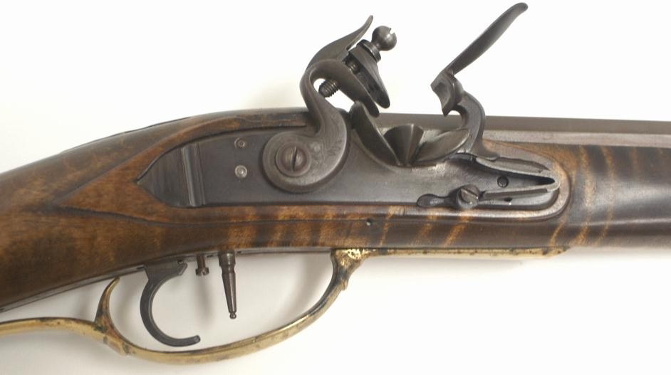 Kentucky Flintlock .45 caliber modern made custom rifle by Chris Hirsch ...