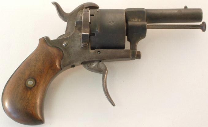 German Pinfire revolver. (ah1273) - Collectors Firearms