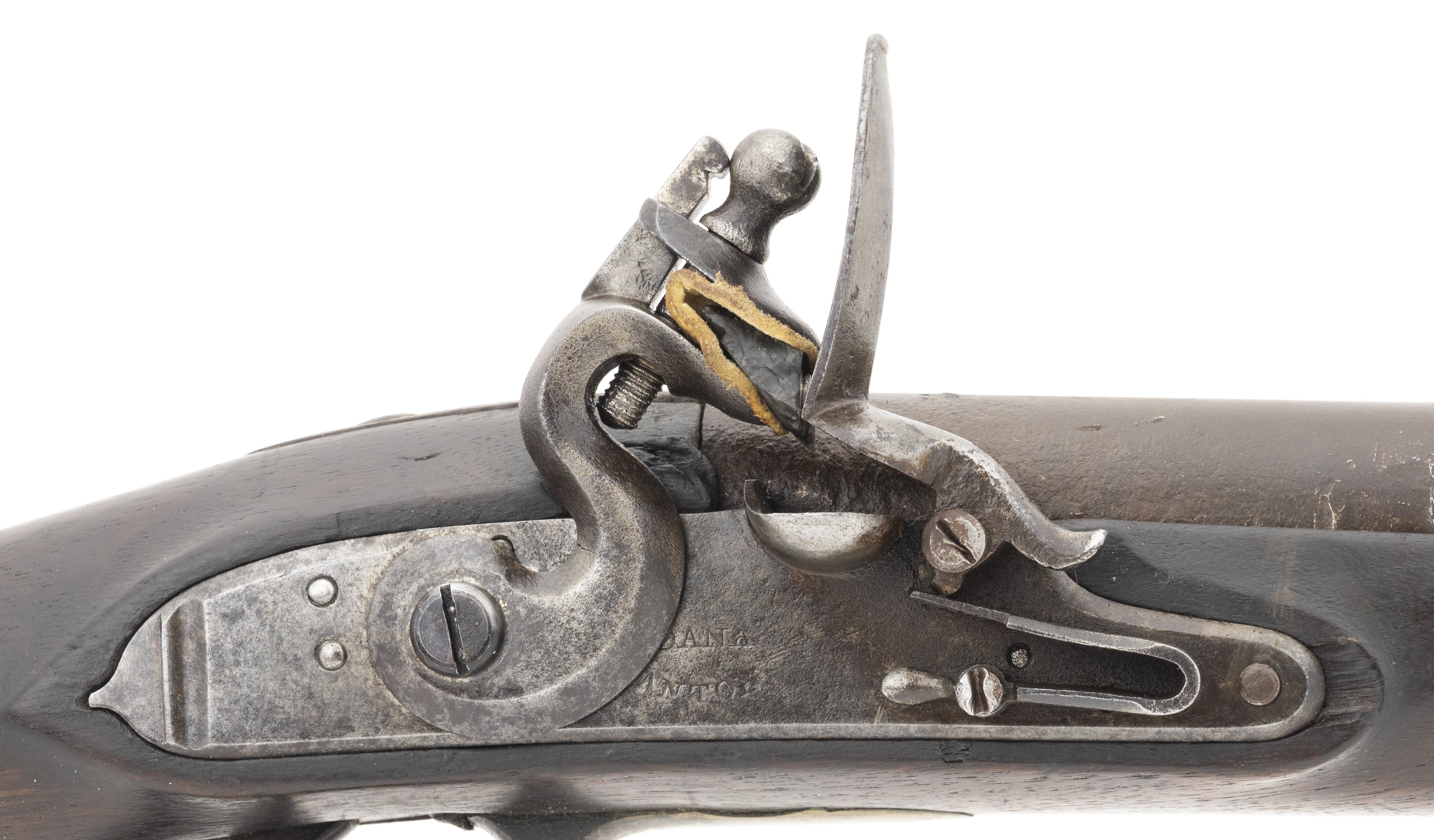 Rare Massachusetts Flintlock Fowler-Musket Marked "Boston Indep't ...