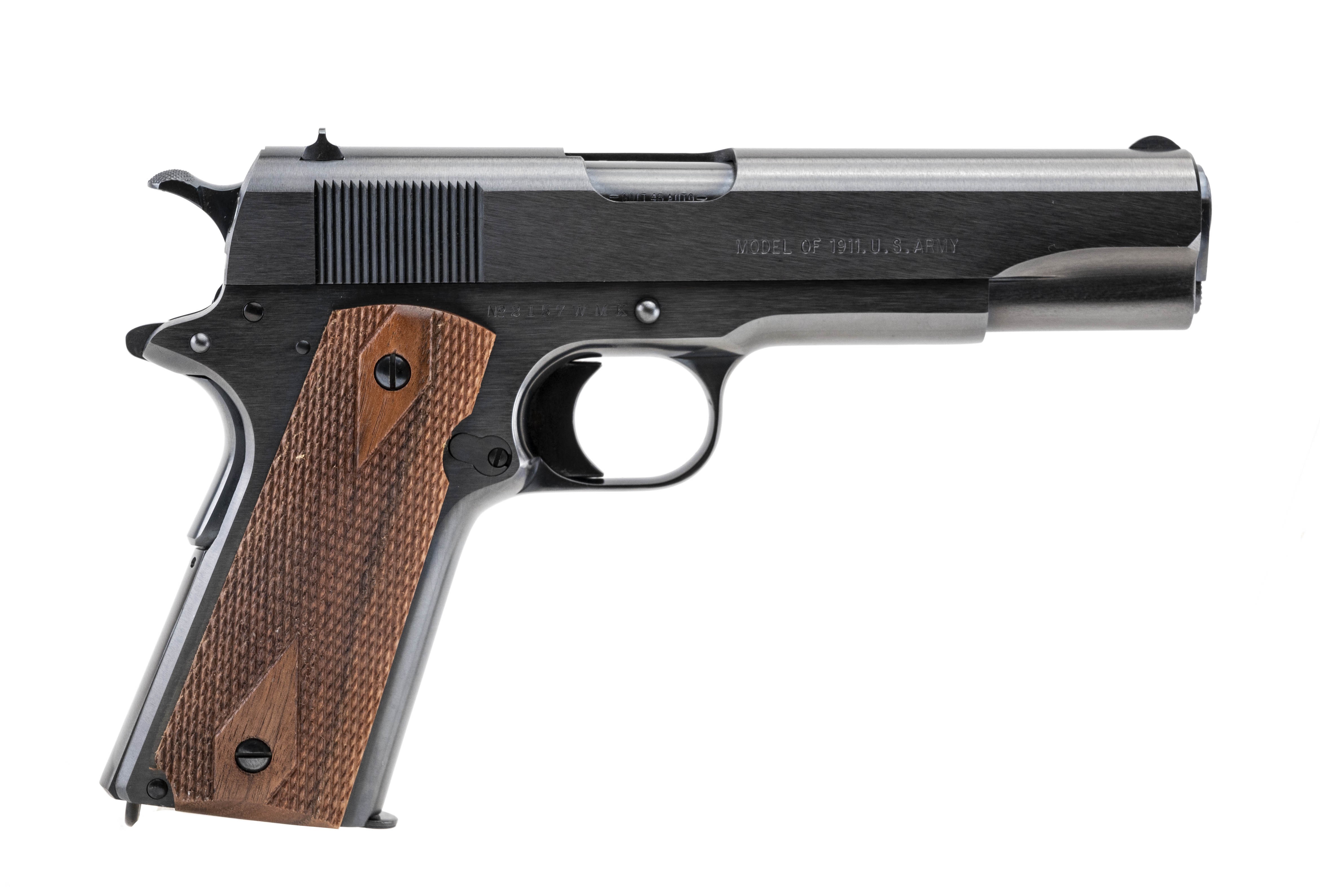 Colt WWI "Re-issue" Government .45 ACP caliber pistol for sale.