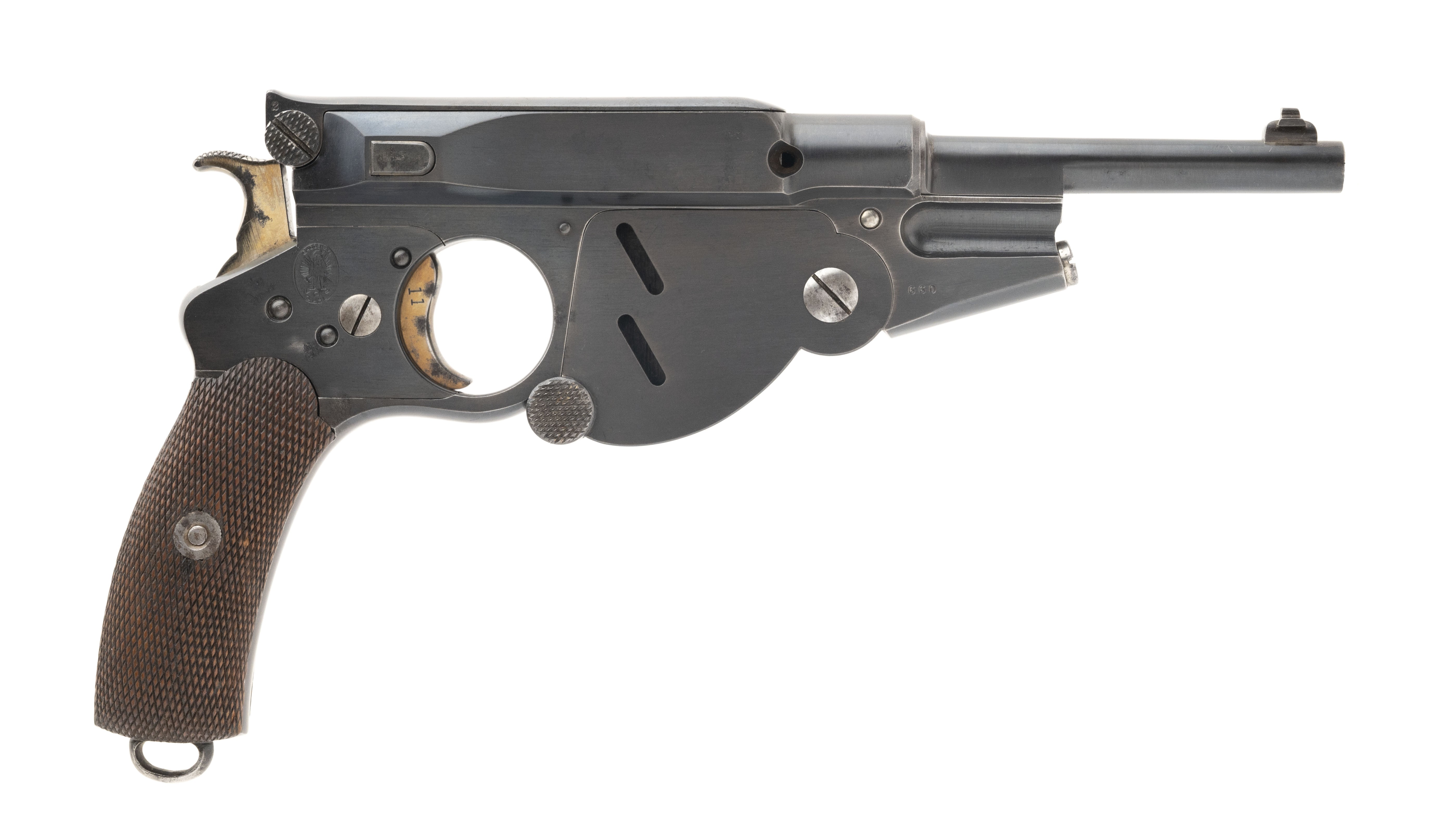 Bergmann Model 1896 1st Variation 6.5mm Bergmann (AH6645) DTX ...