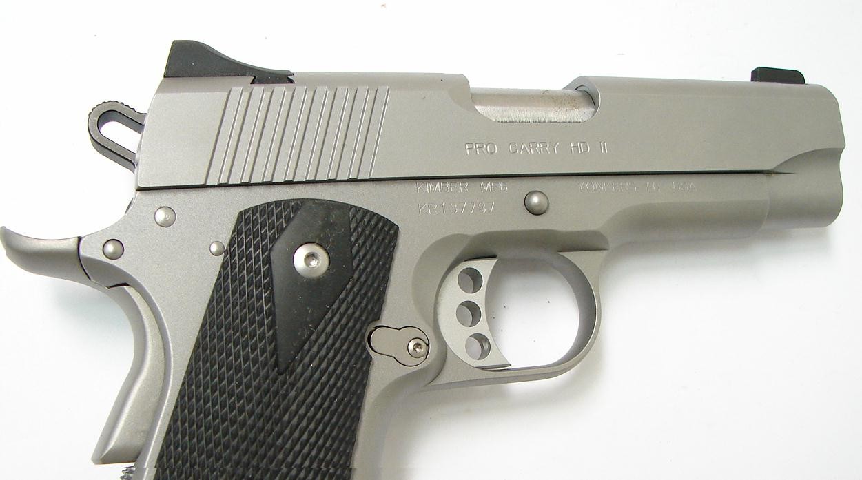 Kimber Mfg. Inc. Pro Carry HD II caliber pistol. 4" all stainless steel ...