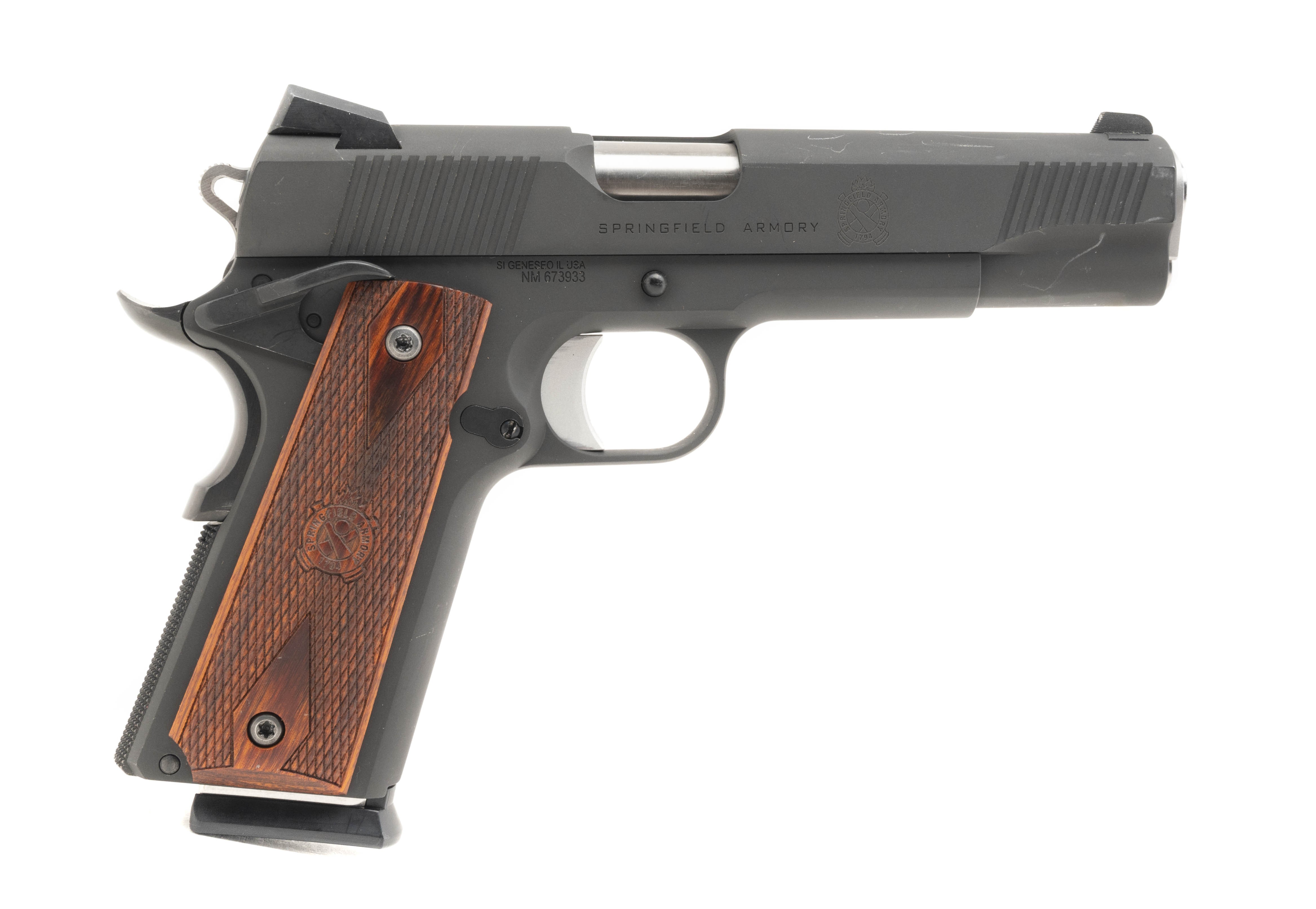 Springfield Loaded .45 ACP caliber pistol for sale.