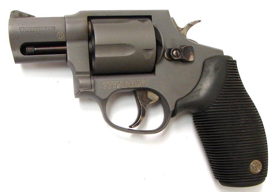 Taurus Titanium .45 Colt caliber pistol. Lightweight big bore snubnose ...