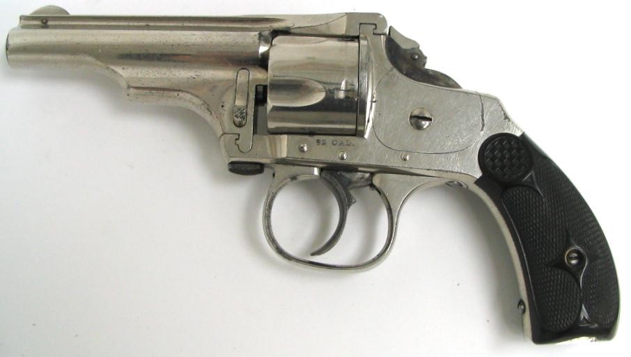 Merwin & Hulbert .32 caliber double action revolver with 97-98% ...