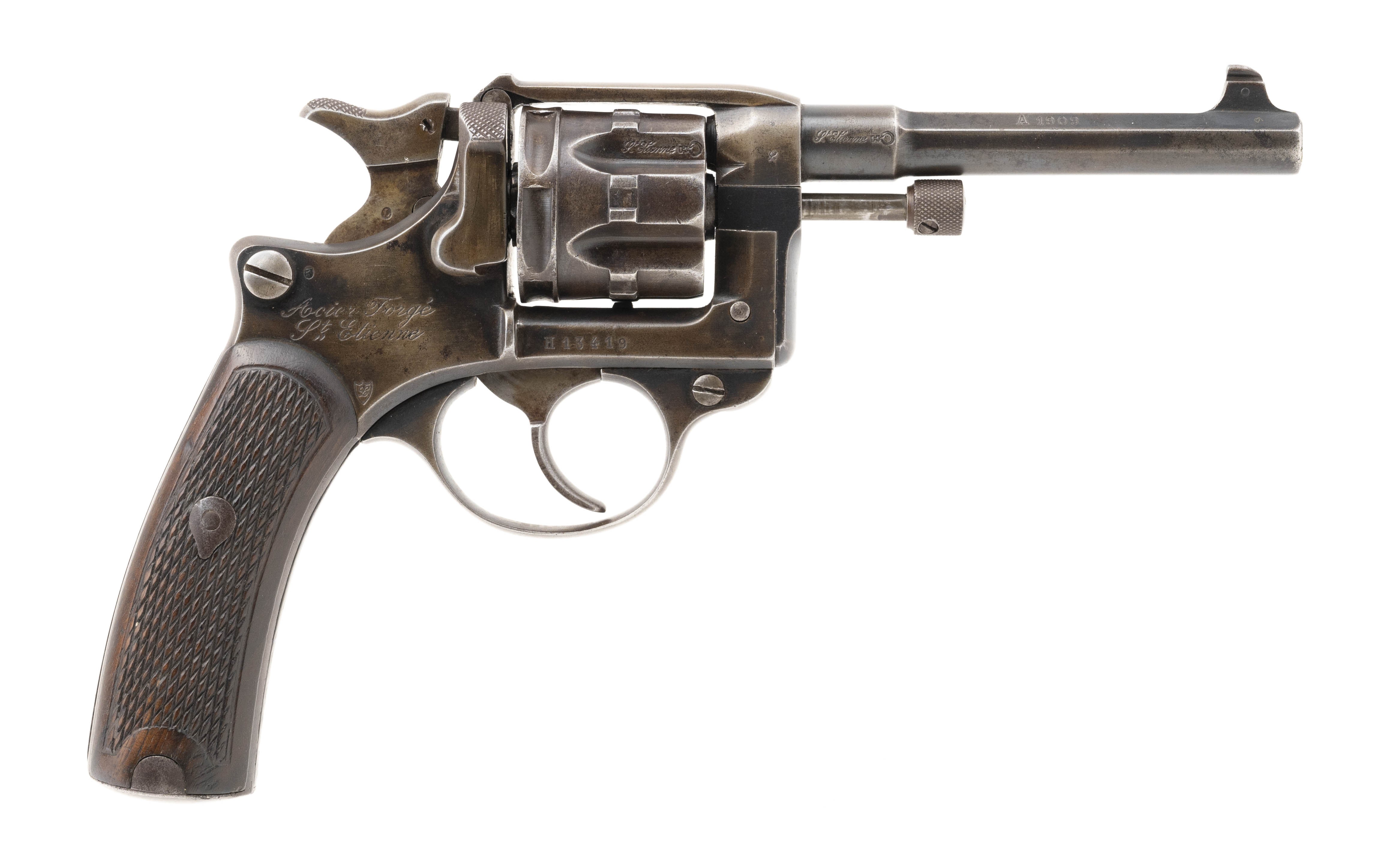 French Model 1892 Army Revolver (PR56232) - Collectors Firearms
