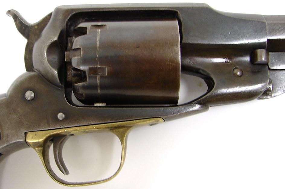 Remington-Beals Army .44 caliber revolver. Old refinish with replaced ...