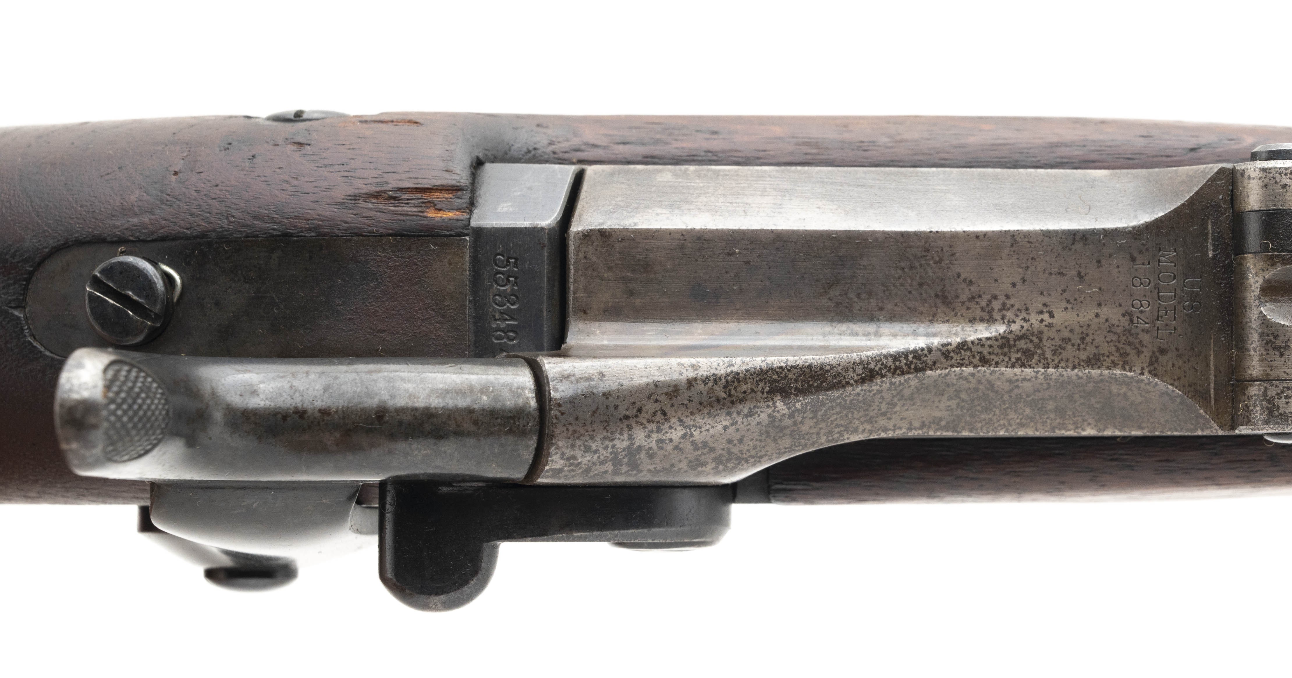 U.S. Springfield Model 1888 "Trapdoor" Rod Bayonet Rifle (AL7113 ...