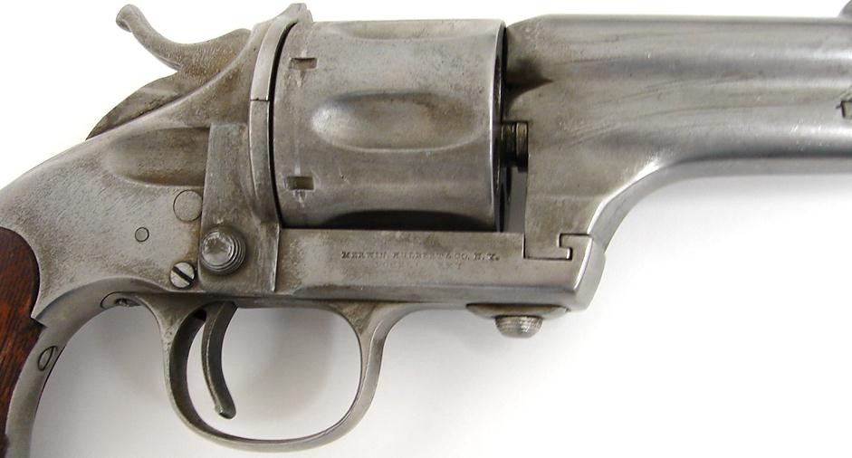 Merwin & Hulbert Pocket Army revolver with replaced grips. (ah1878 ...
