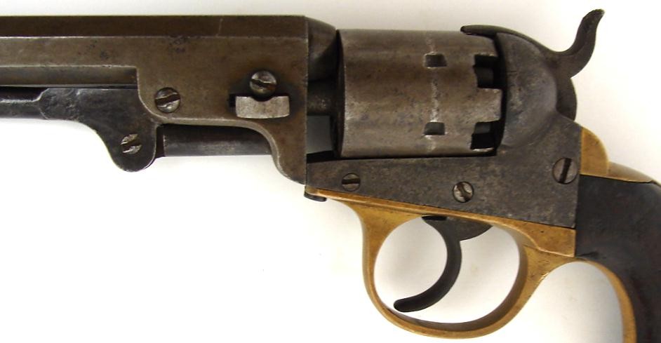 Cooper .31 caliber percussion revolver. Sharp gun. Action is defective ...
