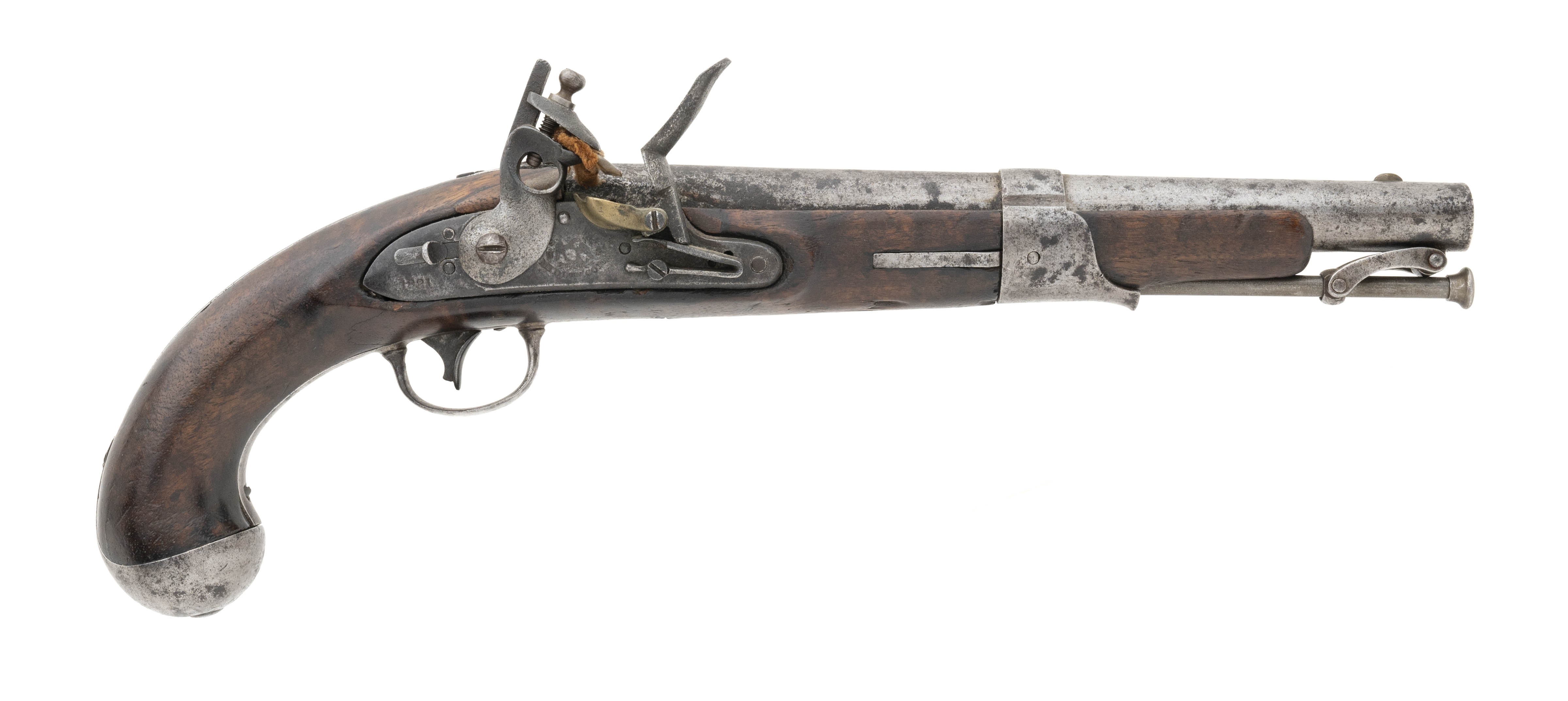 U.S. Model 1819 flintlock pistol (AH6864) - Collectors Firearms