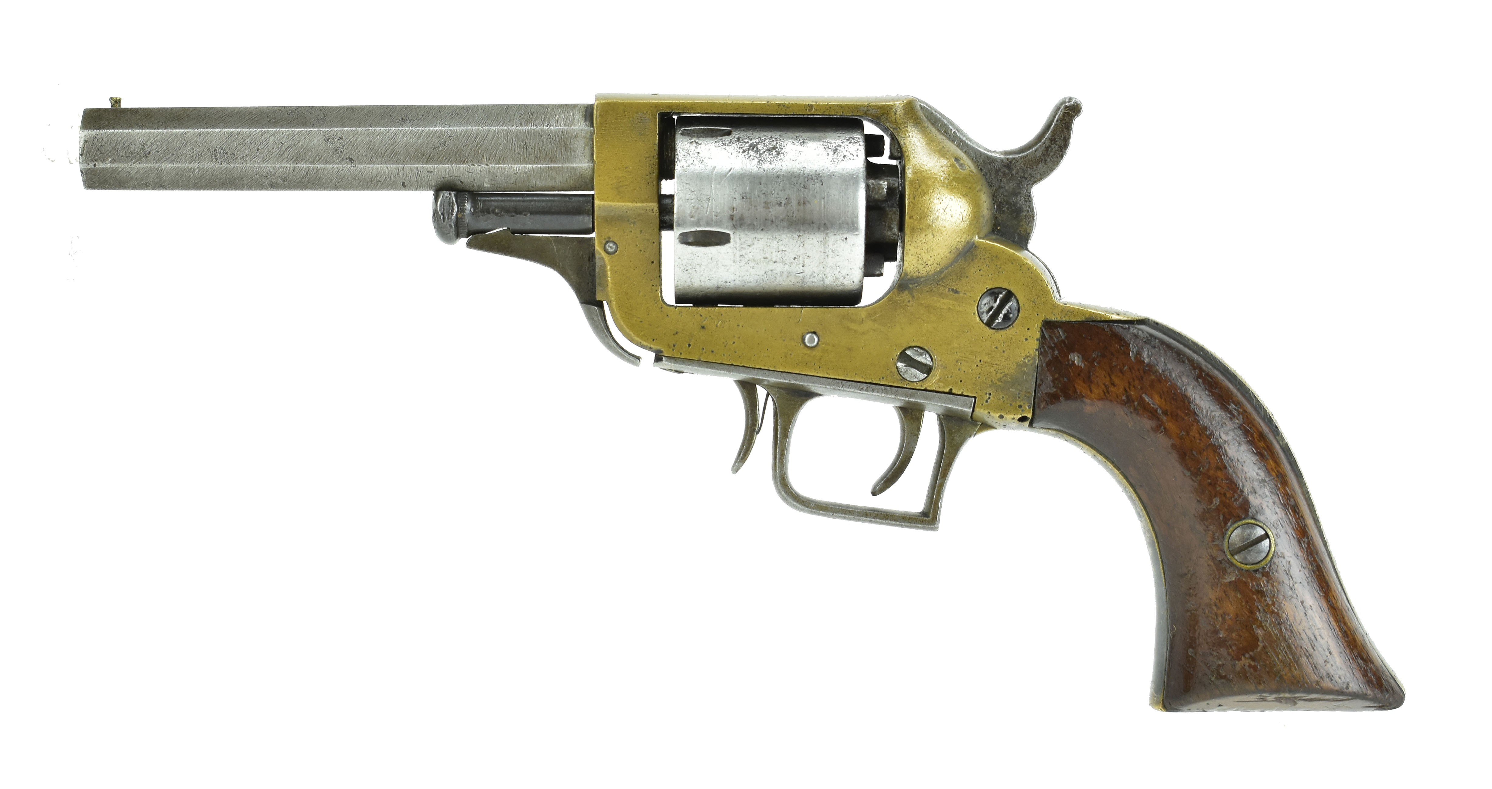 Whitney Two Trigger Pocket Revolver (AH5523) - Collectors Firearms