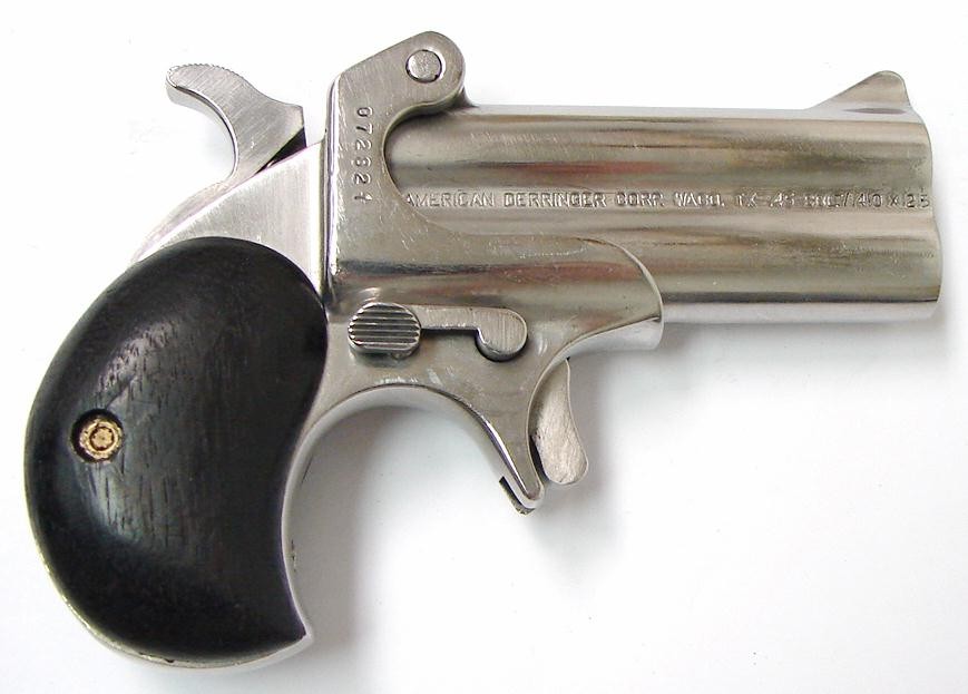 American Derringer M-1 .45 Colt/410 GA caliber revolver. Stainless ...