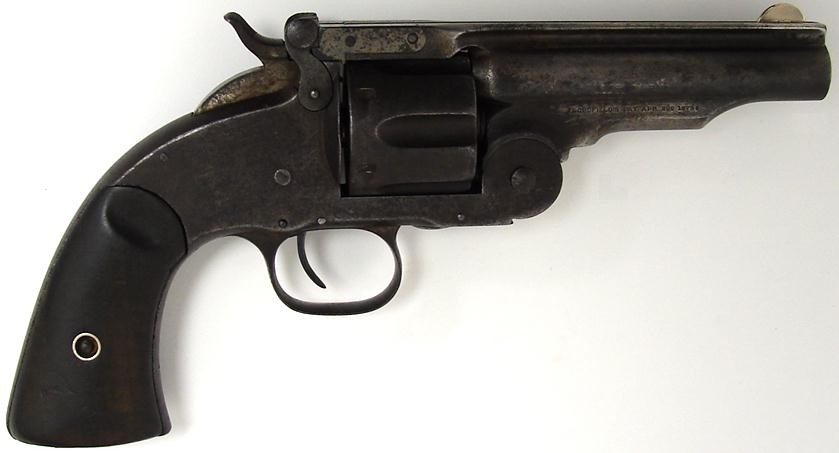 Smith & Wesson Schofield .45 caliber short barrel revolver without ...
