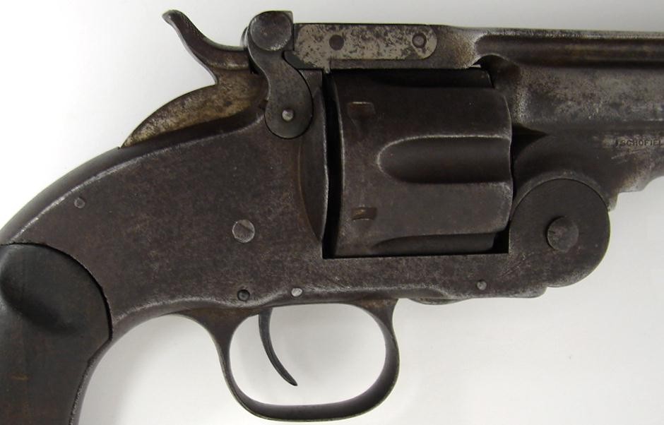 Smith & Wesson Schofield .45 caliber short barrel revolver without ...
