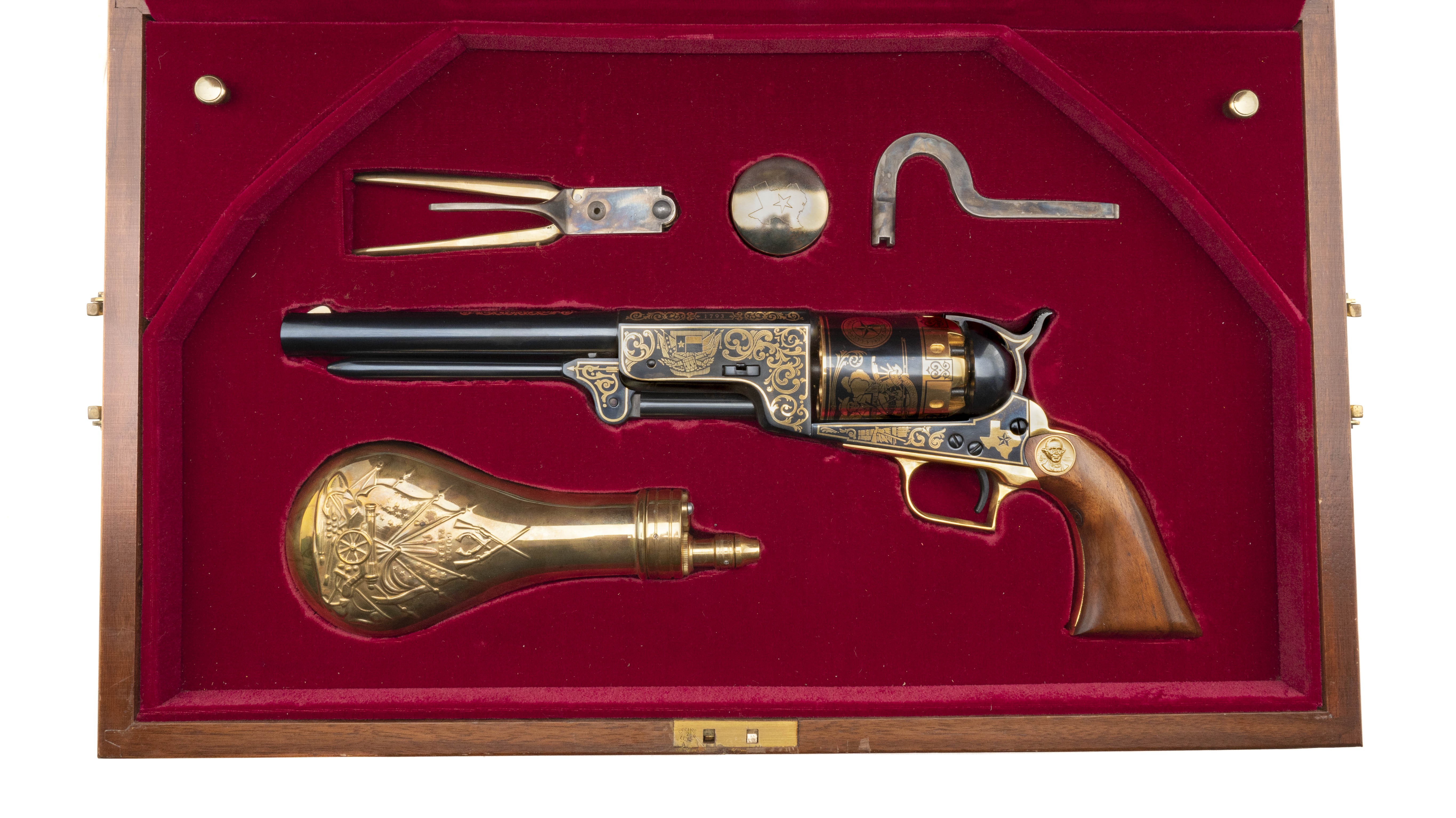 U.S. Historical Society Sam Houston Commemorative Walker Revolver ...