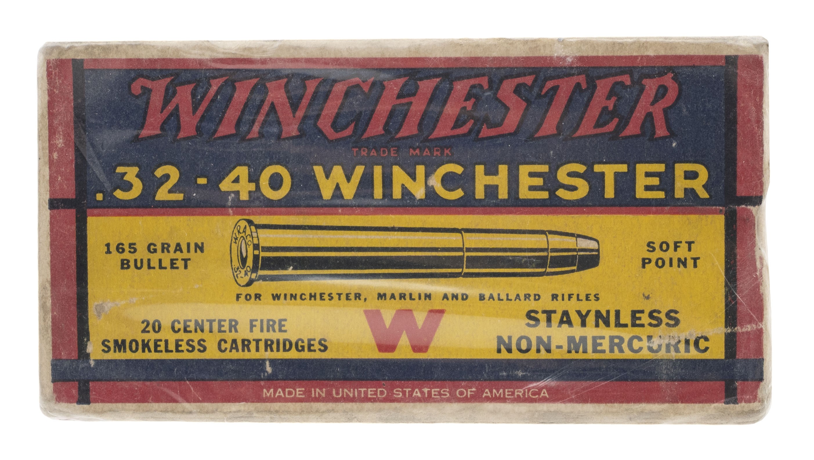 .32-40 Winchester 165 gr. Bullet (AM859) - Collectors Firearms