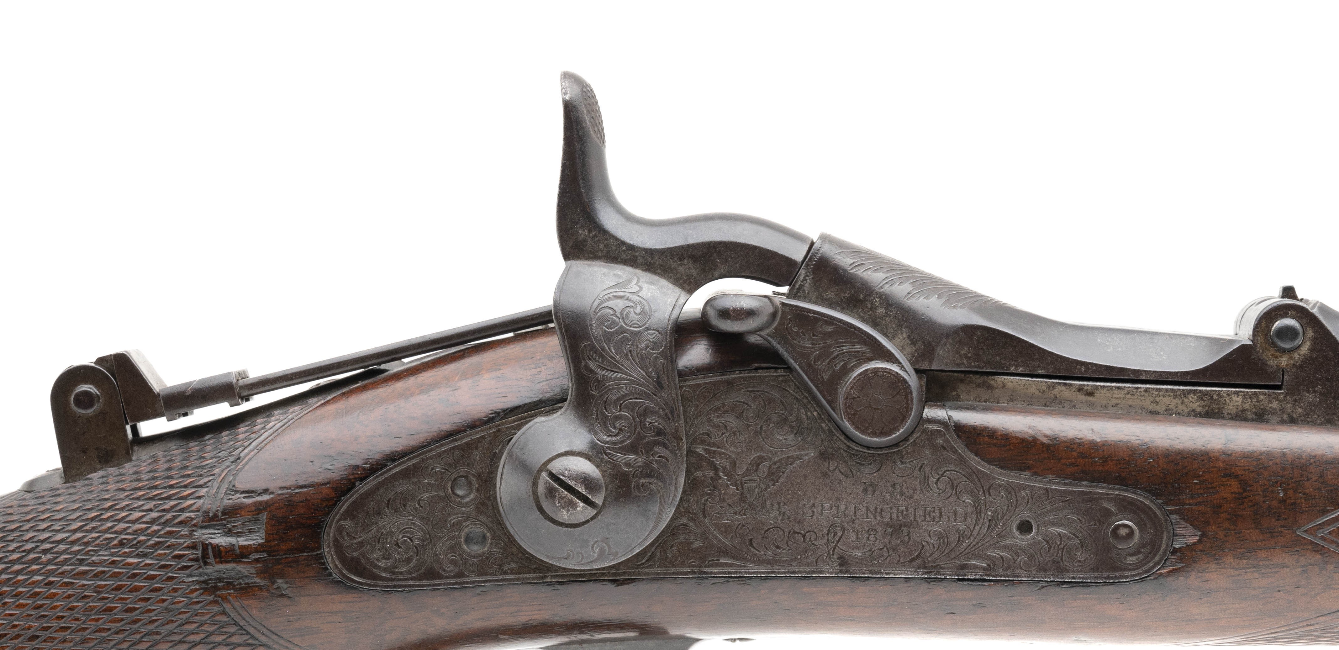 U.S. Springfield 1875 Officers Model Type I .45-70 (AL7438 ...
