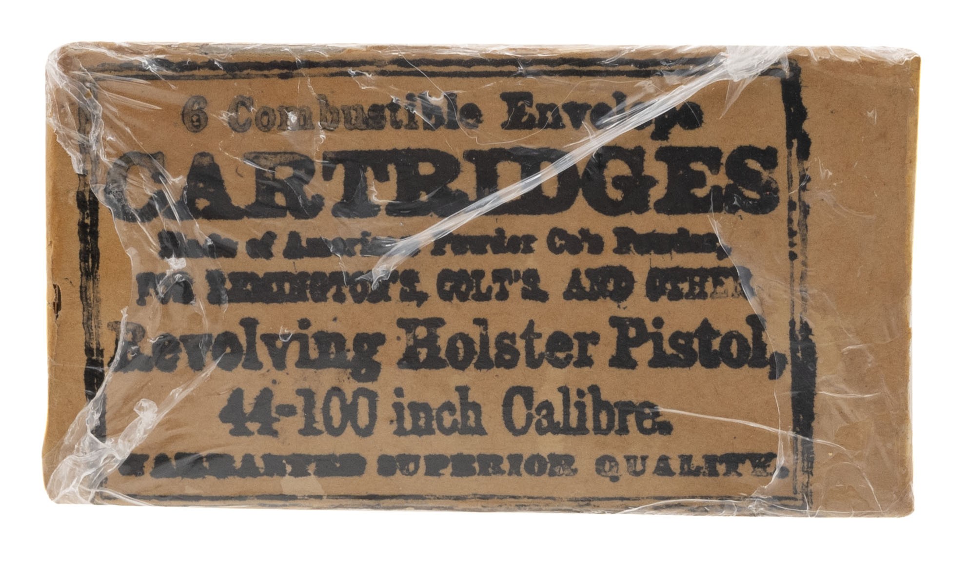 44-100 Combustible Envelope Cartridges (AM905) - Collectors Firearms