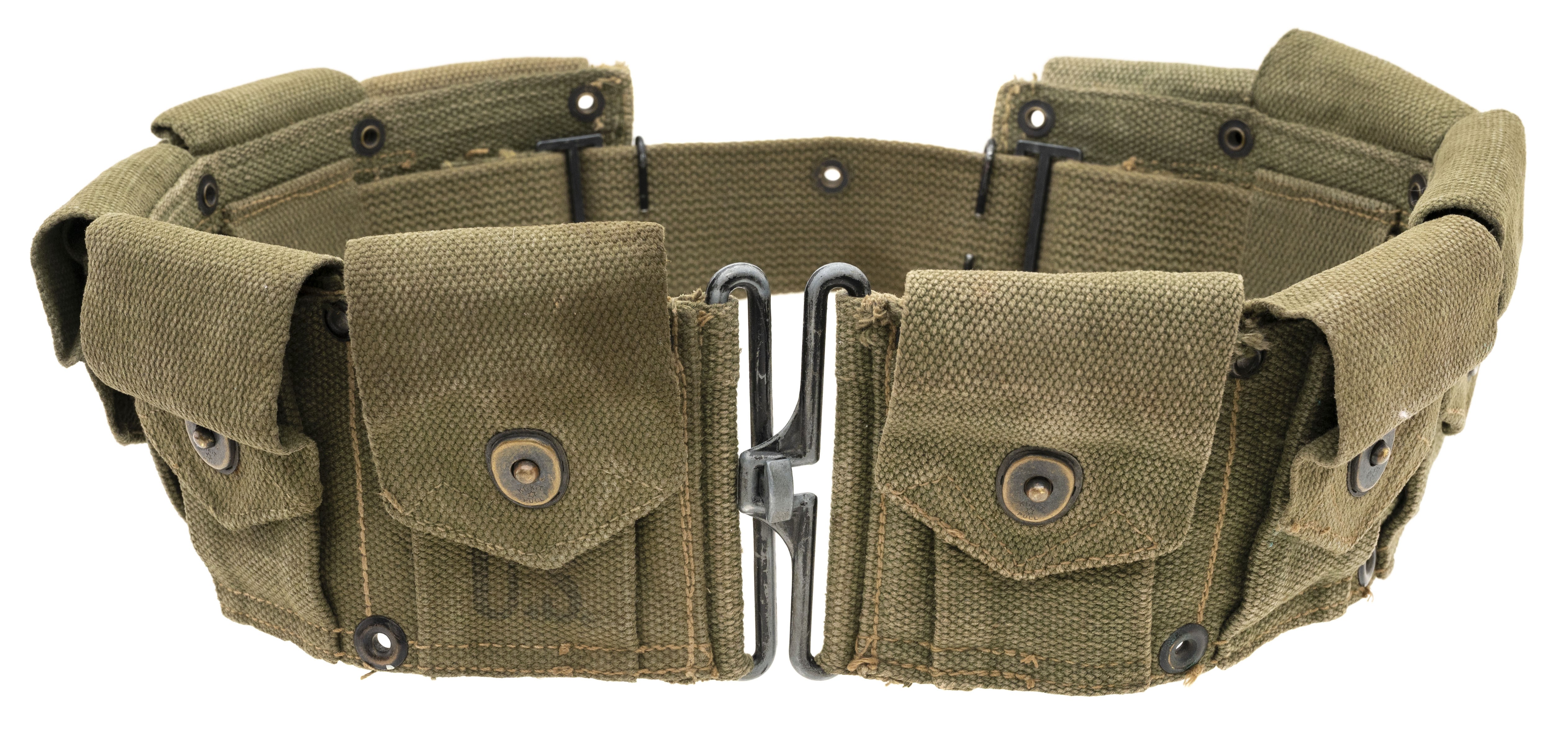 WWII Garand Cartridge Belt Marked Boyt 44 (MM2227) - Collectors Firearms