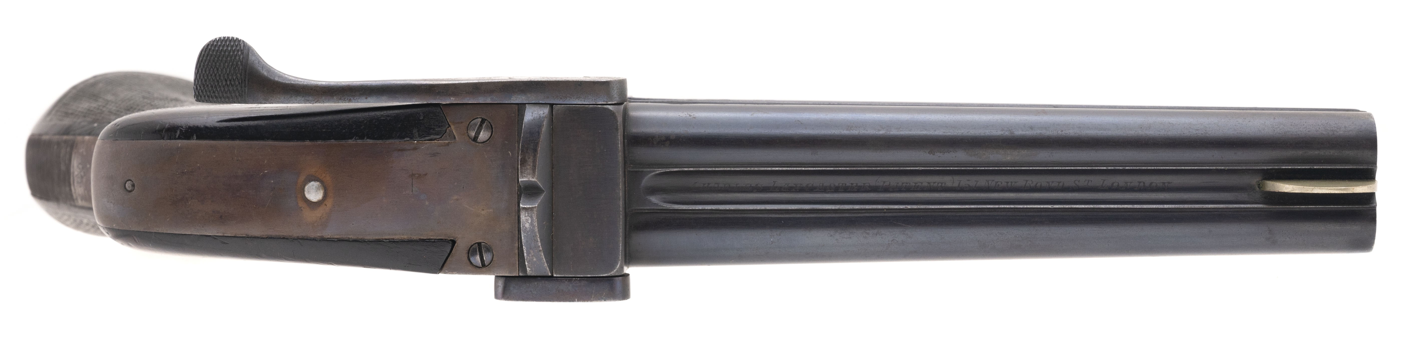 Charles Lancaster 4 Barrel “Howdah” Pistol 455 Caliber (AH8167 ...