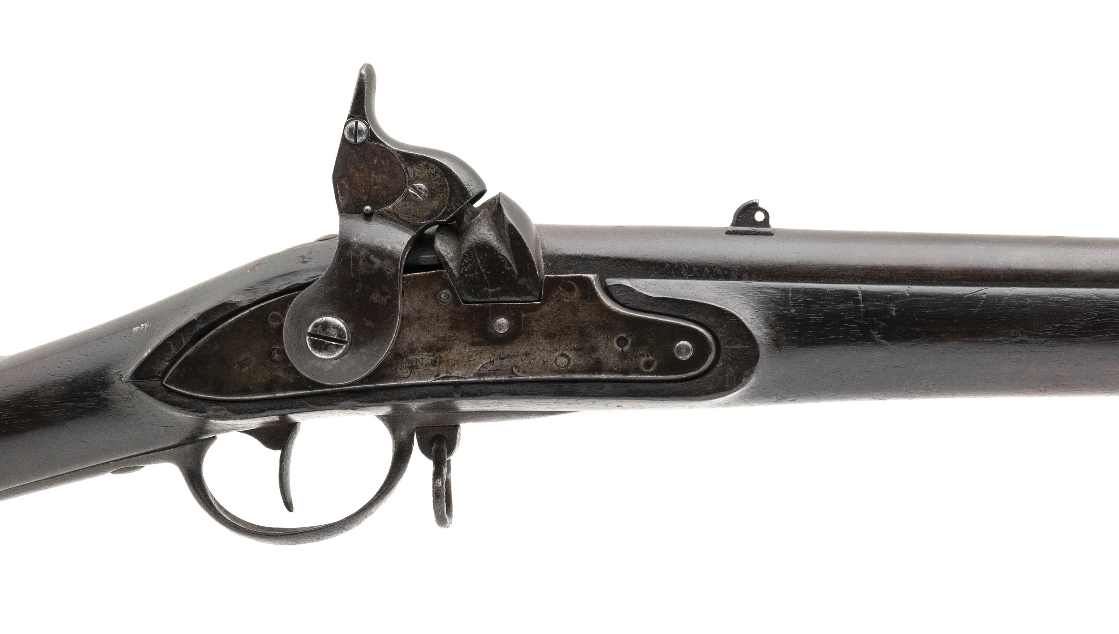 Pre-1812 Late Production Whitney musket with Ward Conversion .69 ...
