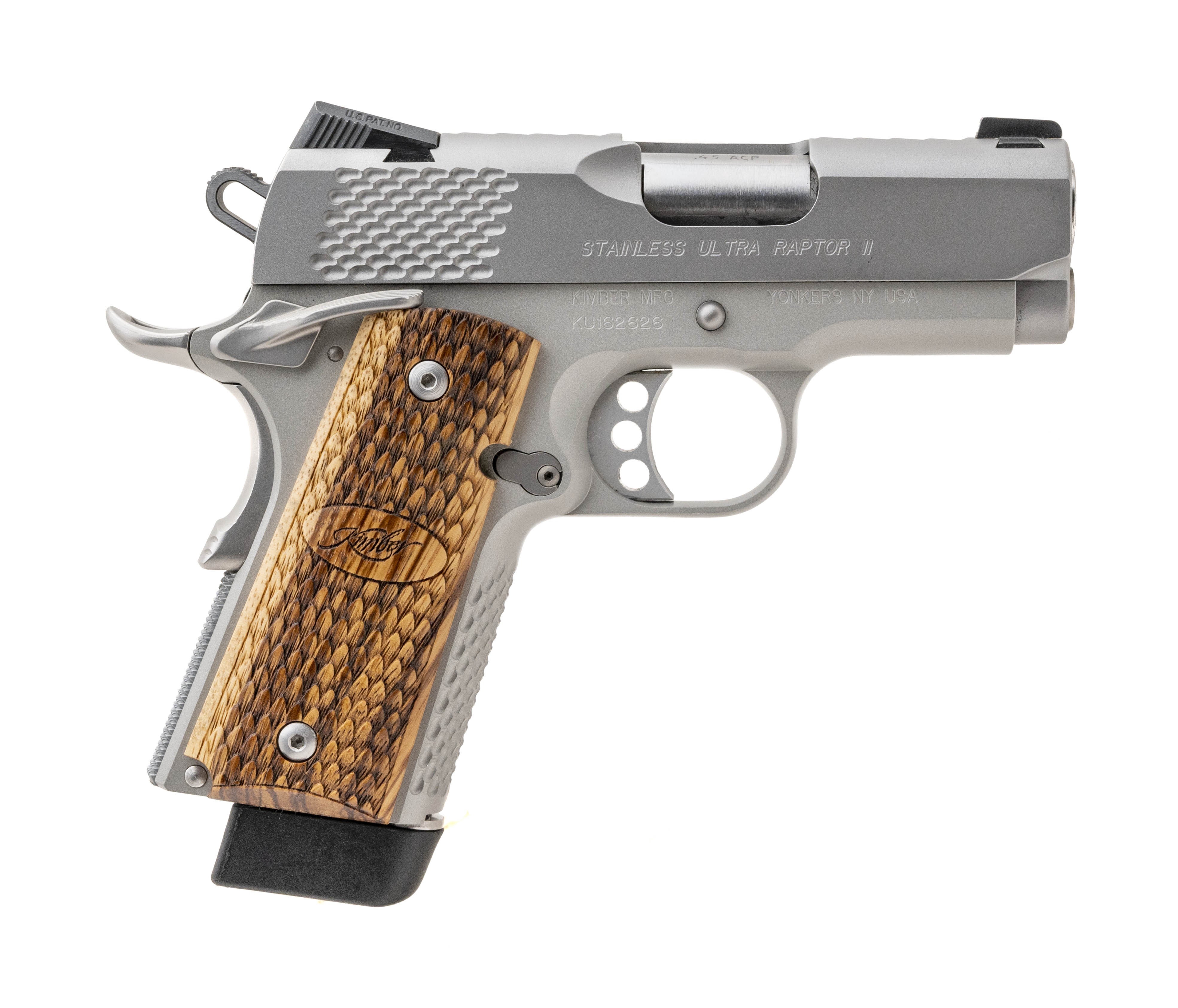 Kimber Ultra Raptor II Pistol .45 ACP (PR63204) - Collector’s Firearms