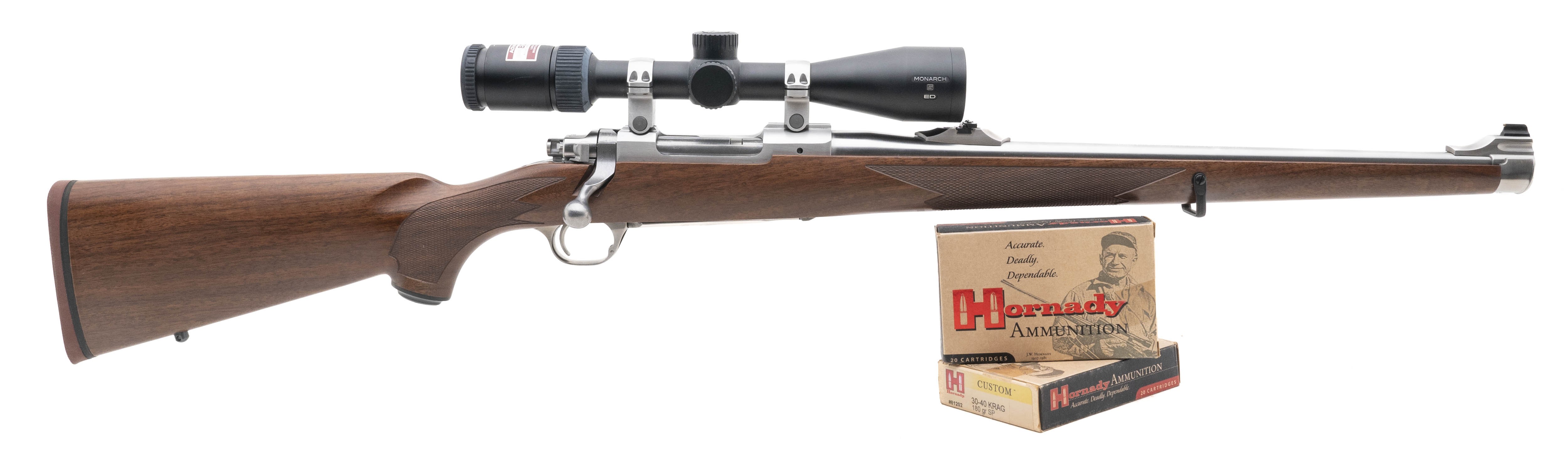 Ruger M77 Hawkeye Stainless Mannlicher .260 REM (R39858) Consignment ...