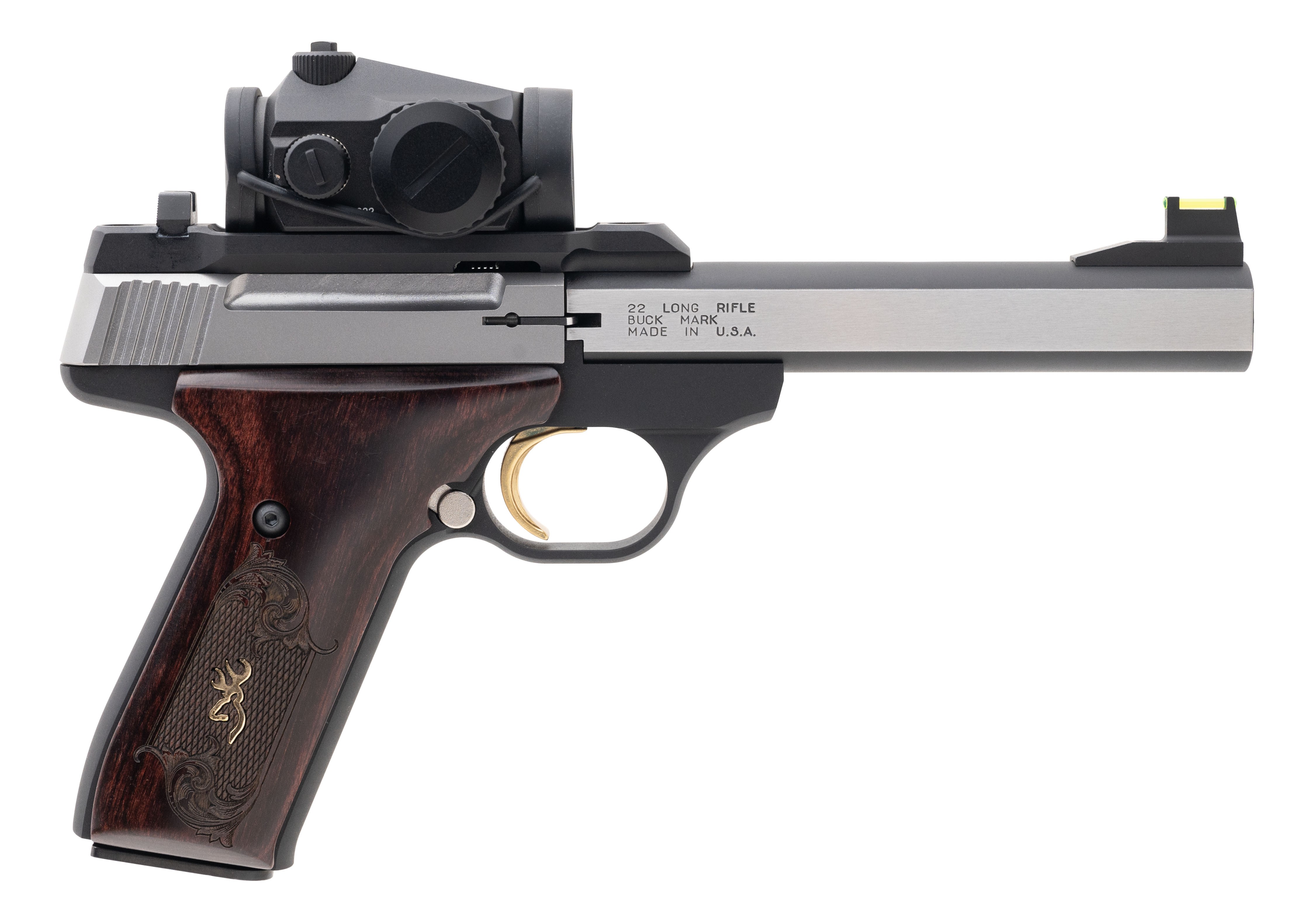 Browning Buck Mark Medallion Rosewood Pistol .22LR (NGZ3768) NEW ...