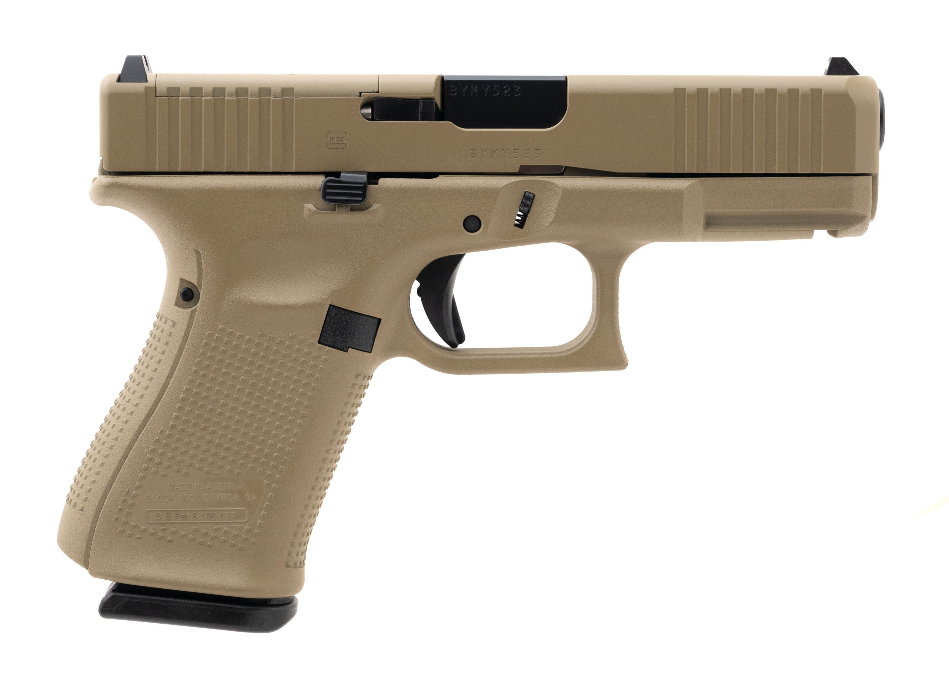 Glock 19 MOS Gen 5 FDE Custom Pistol 9mm (NGZ3798) NEW - Collectors ...