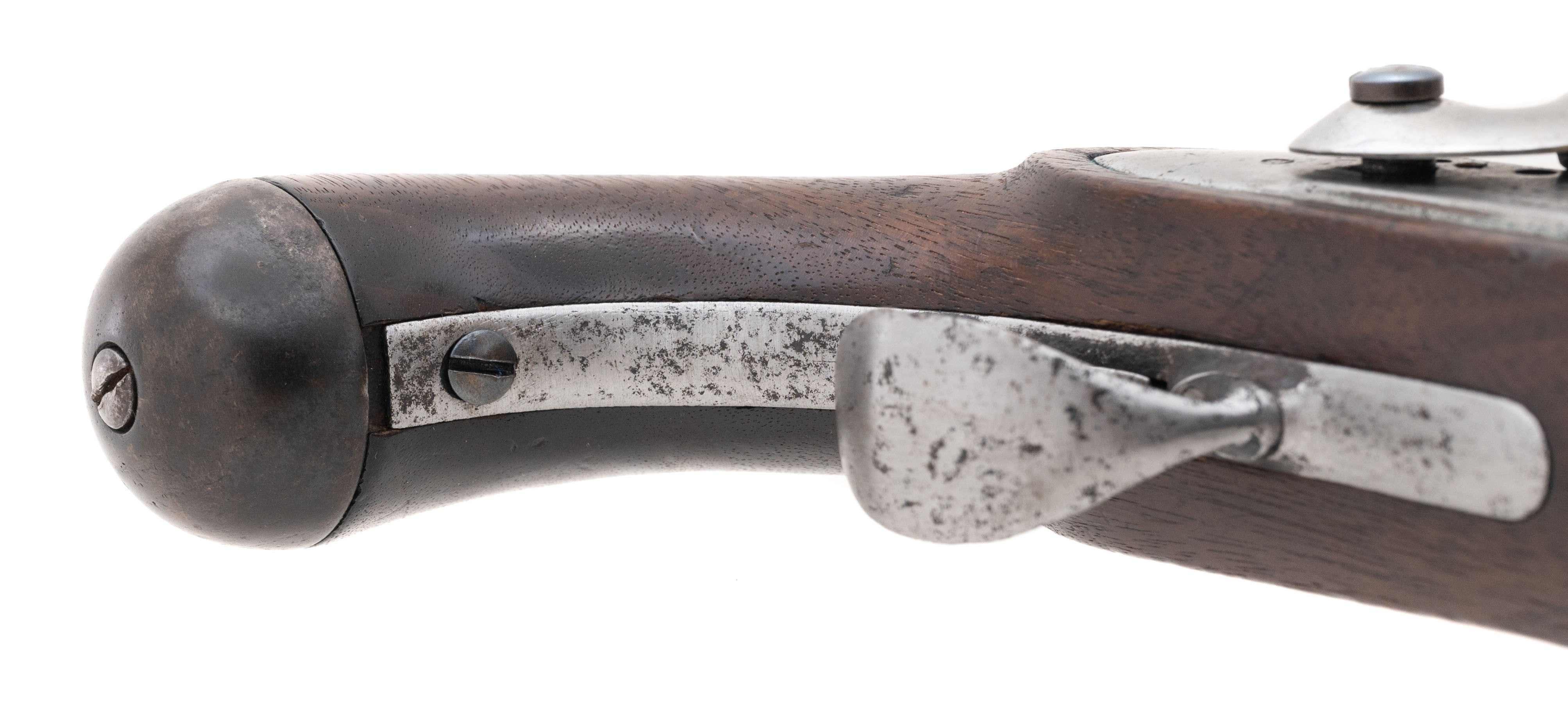 U.S. Model 1836 flintlock pistol by A. Waters .54 caliber (AH8421 ...