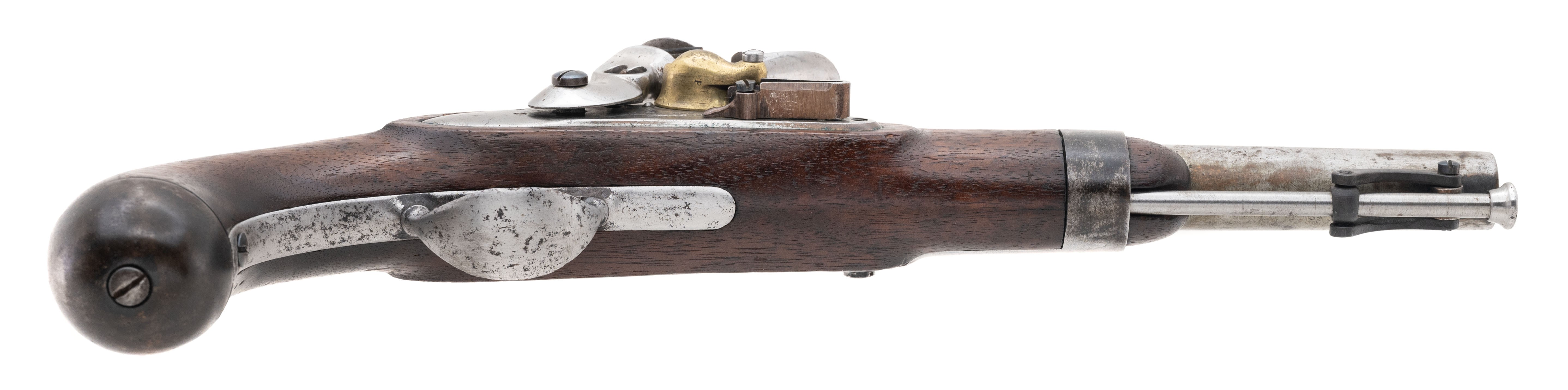 U.S. Model 1836 flintlock pistol by A. Waters .54 caliber (AH8421 ...
