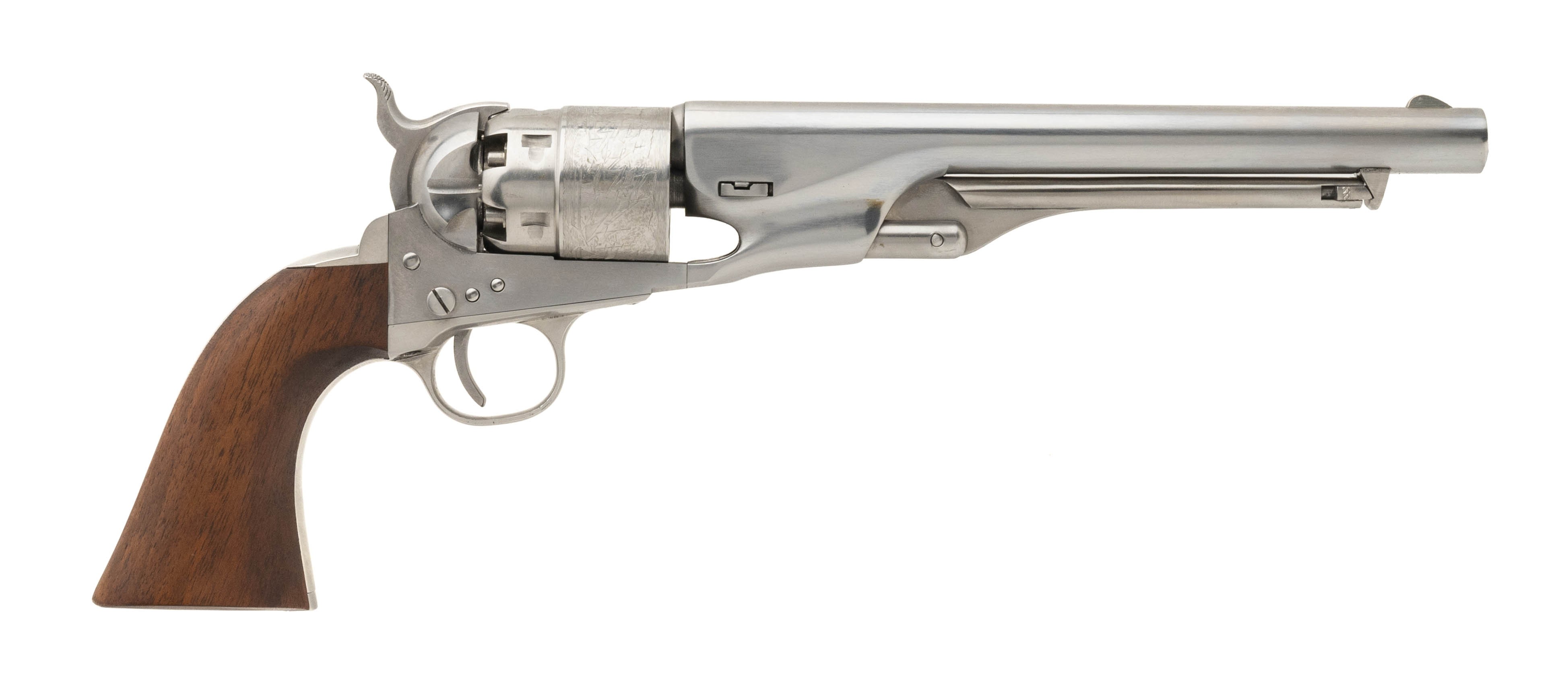 Colt 2nd Gen 1860 Army Stainless Steel Black Powder Revolver .44 cal ...