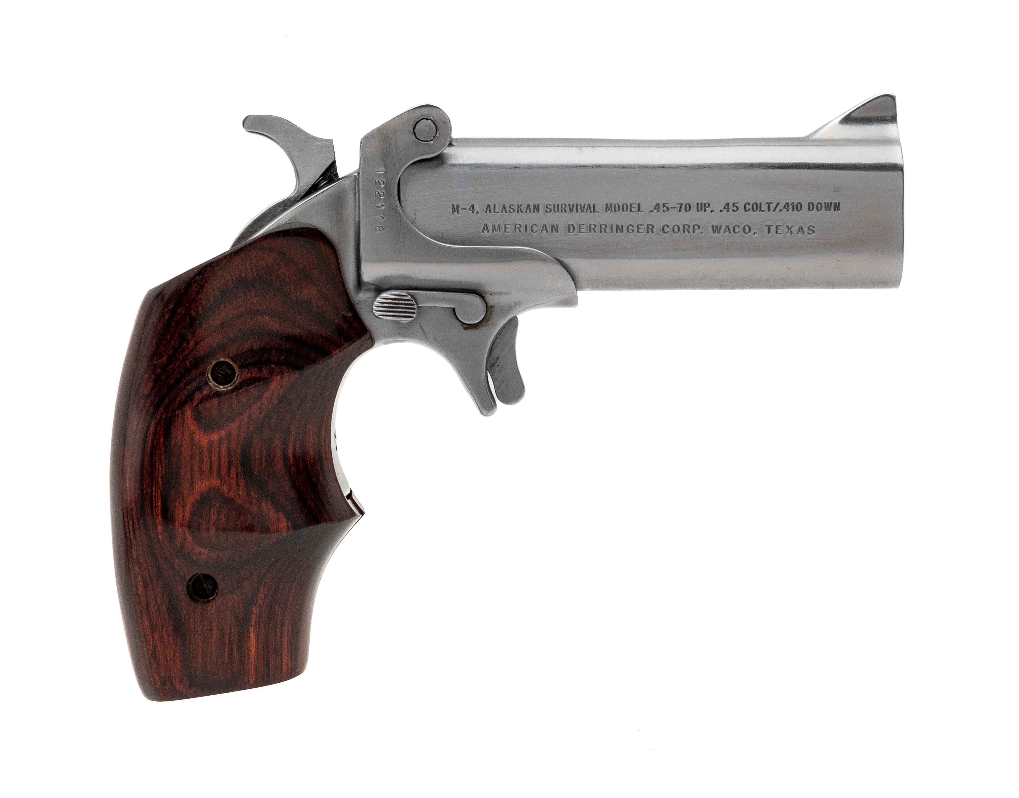 American Derringer Corp. M-4 Alaskan Survival Derringer .45-70 Govt ...