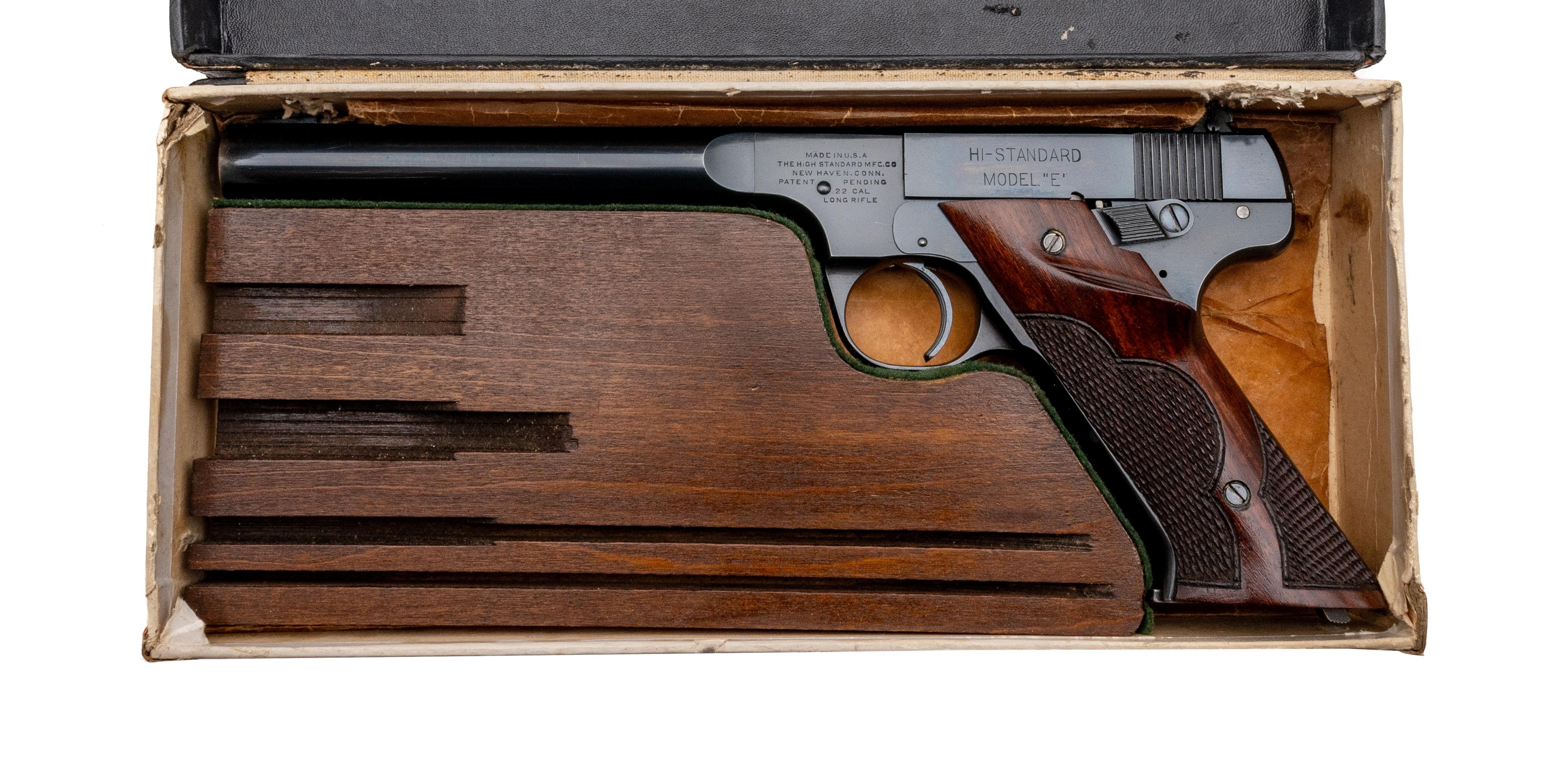 High Standard Model E. Pistol .22LR (PR65561) Consignment - Collectors ...