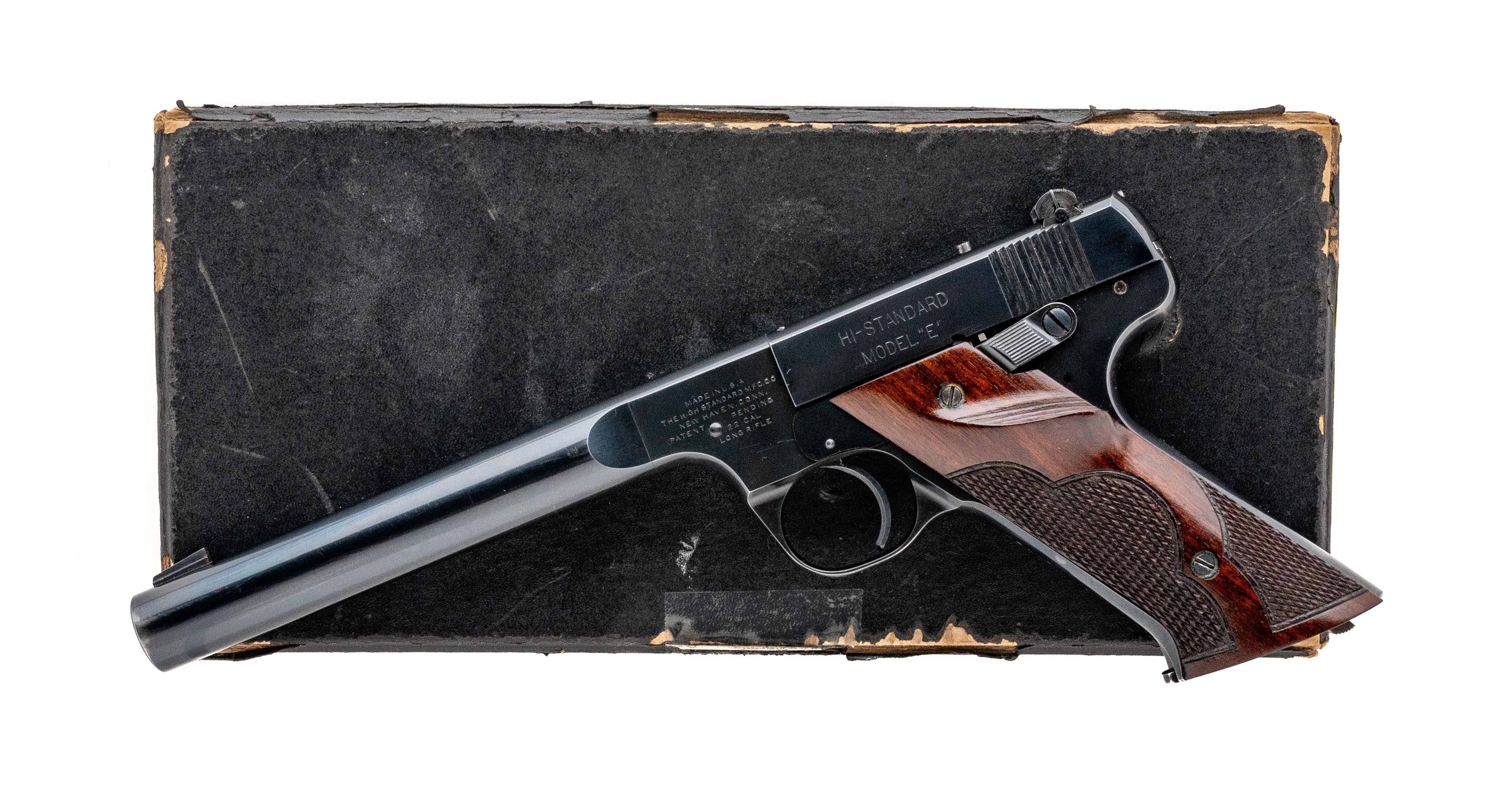 High Standard Model E. Pistol .22LR (PR65561) Consignment - Collectors ...