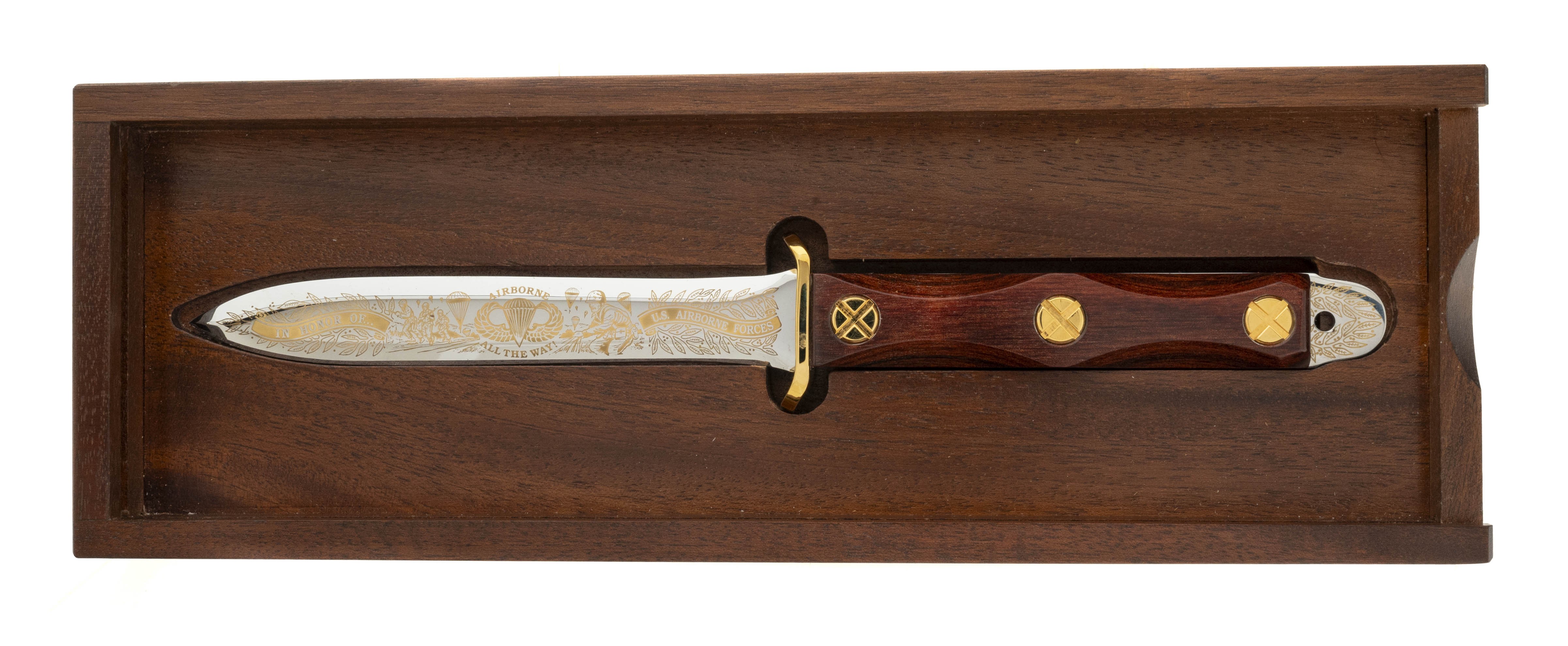 U.S Airborne Forces Commemorative EK Knife (MEW3836) Consignment ...