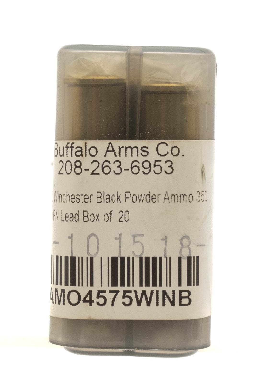 Buffalo Arms Co. .45-75 Winchester Black Powder Ammo 350 Grain (AM1702 ...