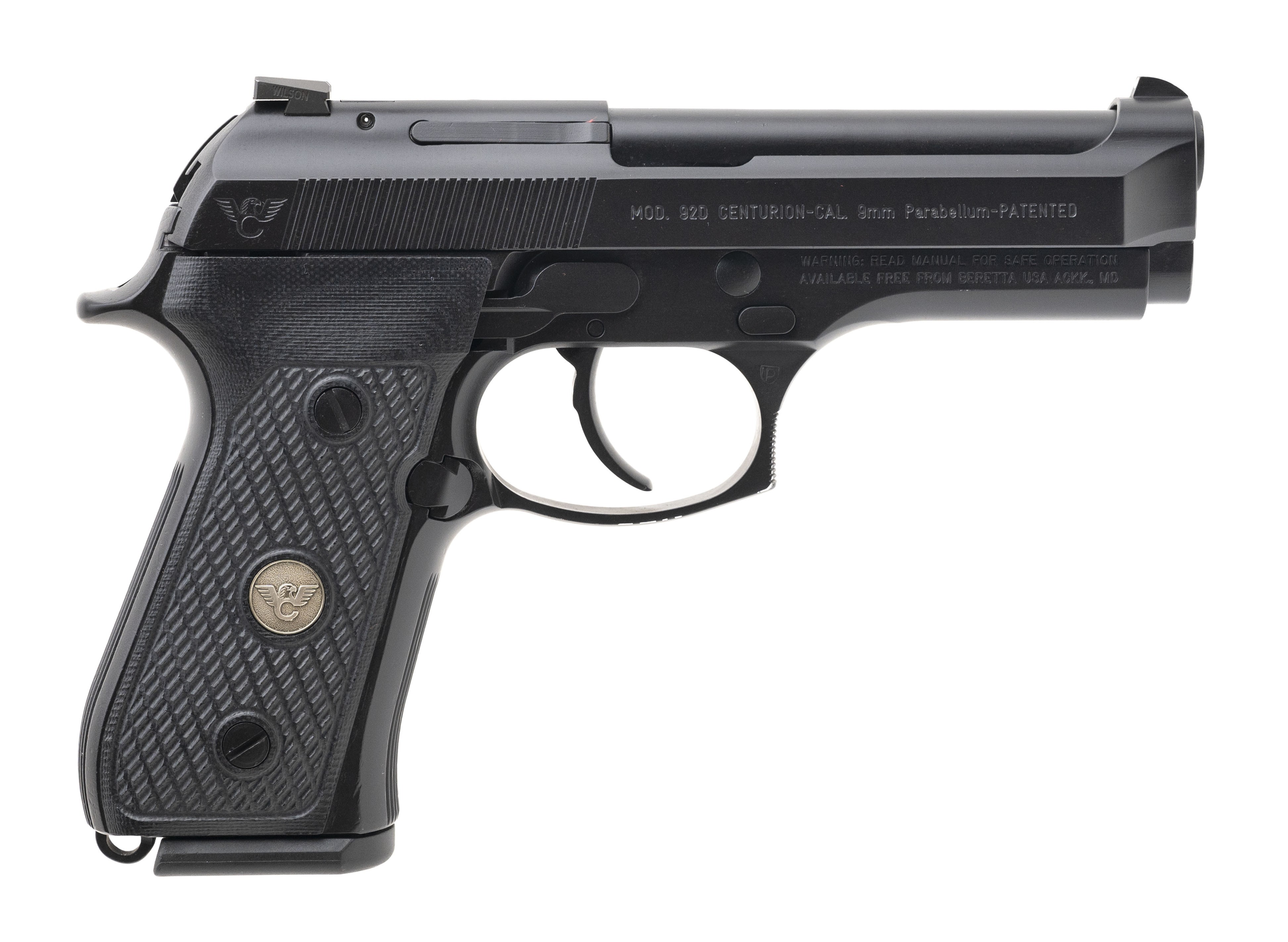 Wilson Combat Beretta 92D Centurion Police Special Pistol 9mm (PR66249 ...