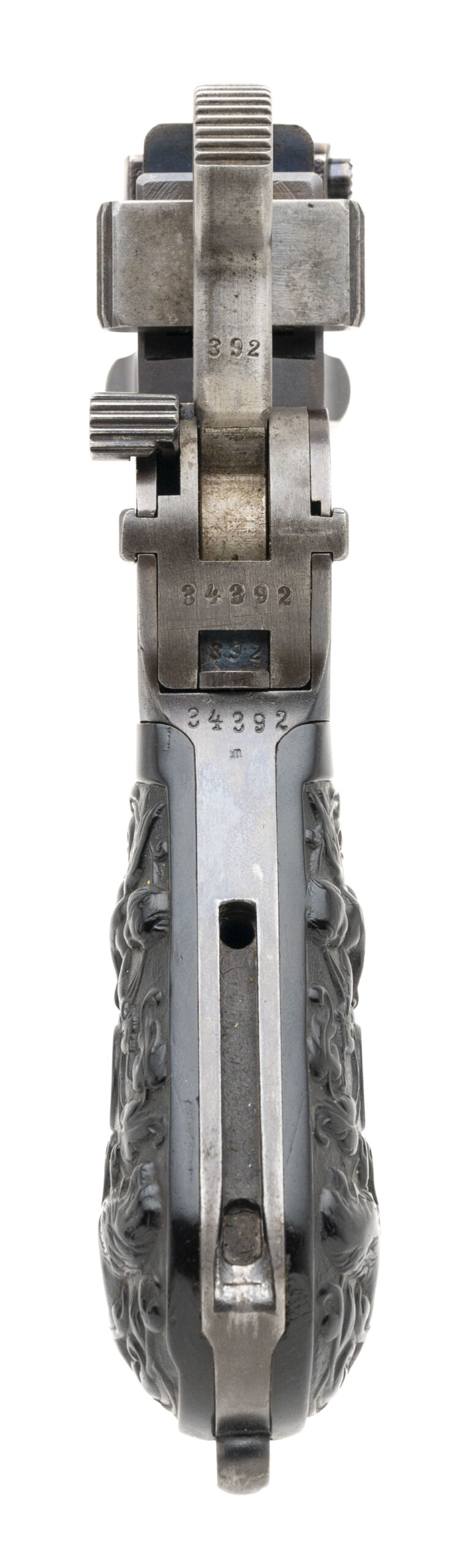 Broomhandle Mauser C96 w/ Matching Shoulder Stock and Carved Gutta ...