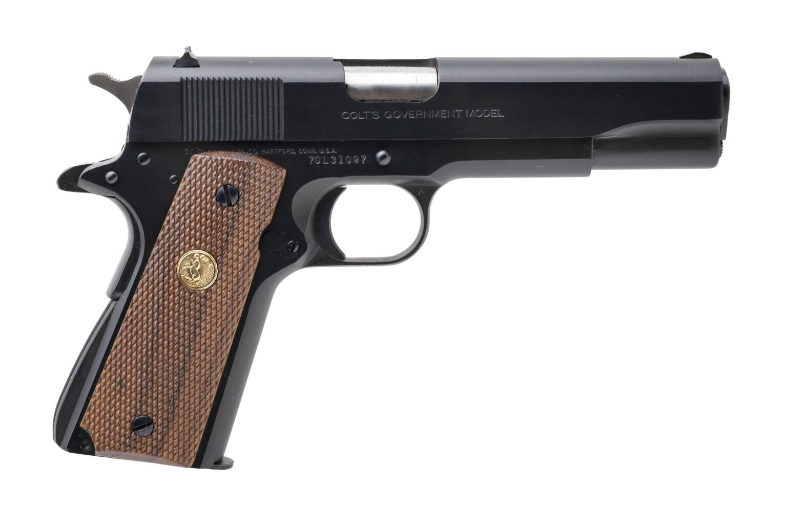 Colt Government Series 70 Pistol 9mm Luger (C20775) - Collectors Firearms