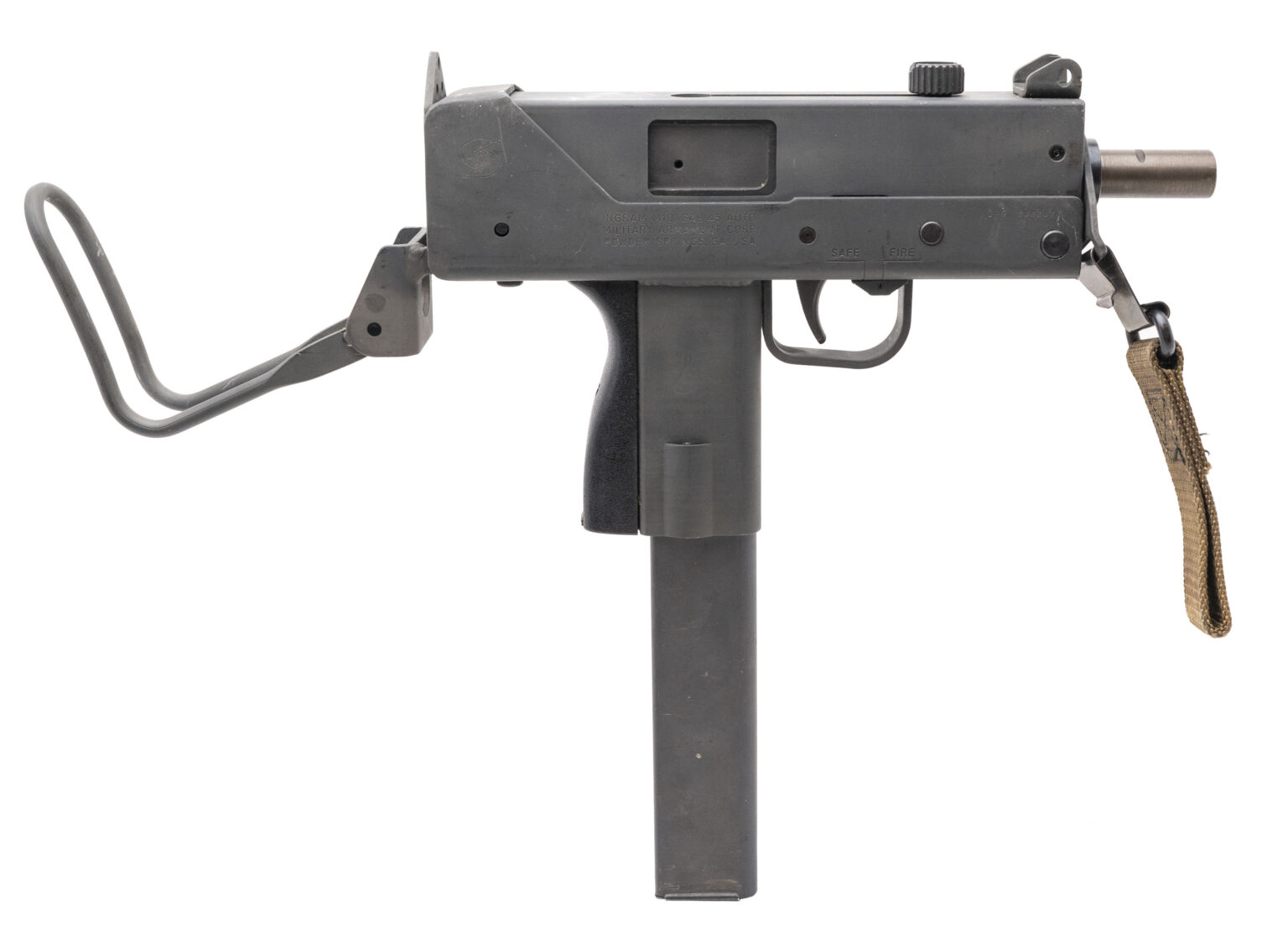 Ingram M10 Submachine Gun .45 Auto (PR72437) - Collectors Firearms