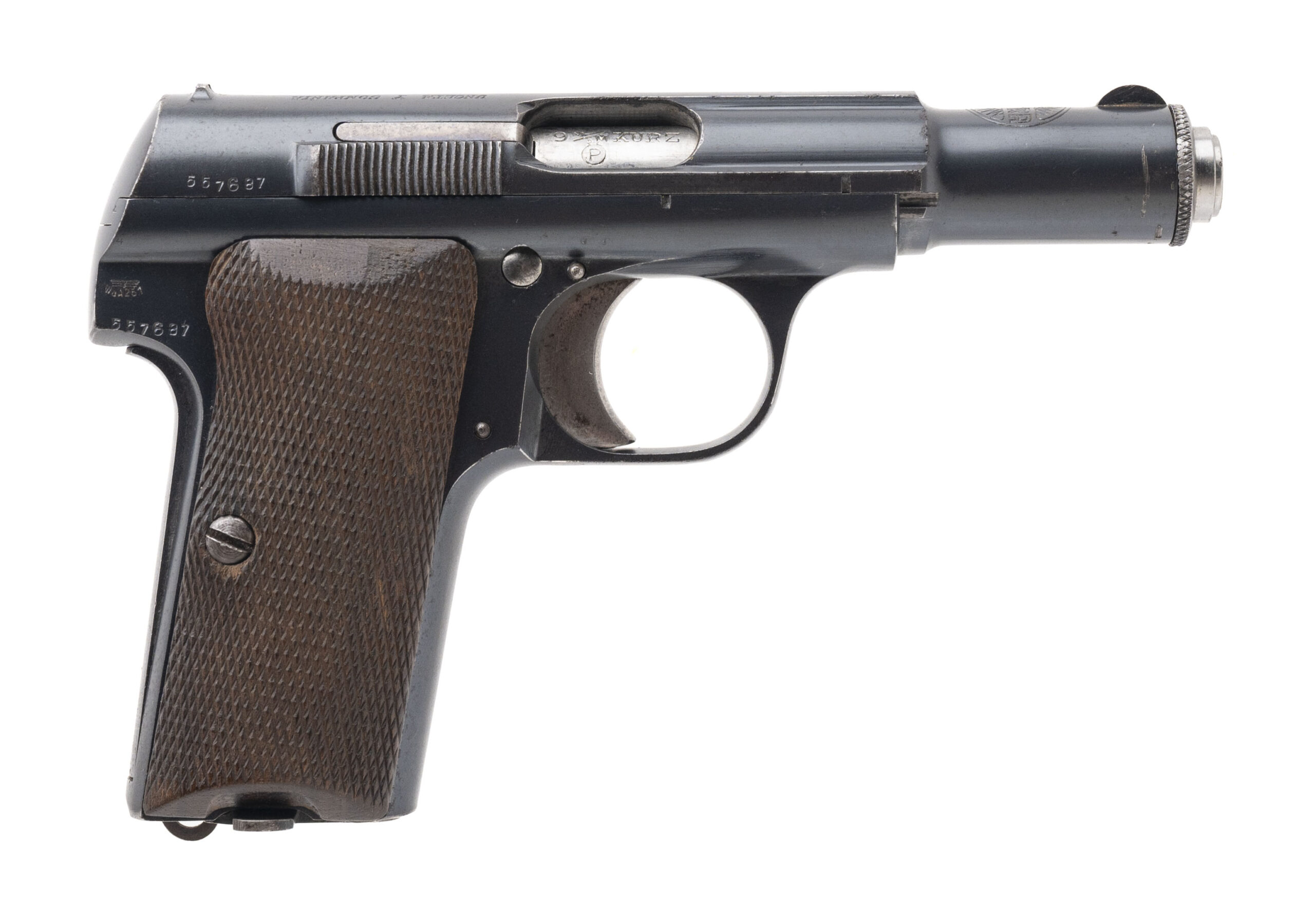 WWII German Astra Model 300 9mm Kurz (.380) (PR72125) - Collectors Firearms