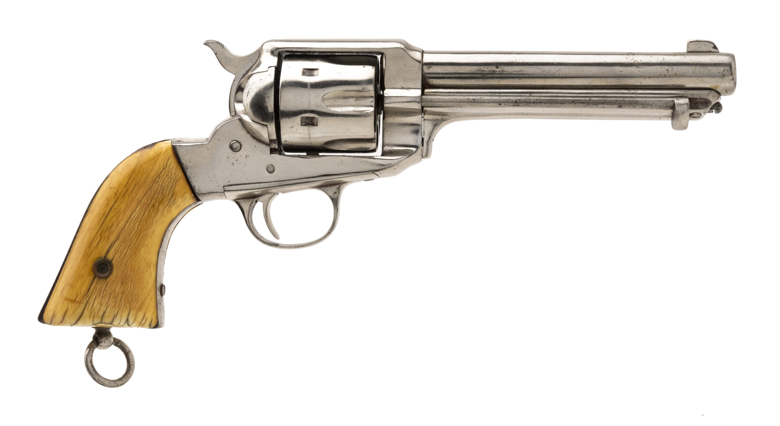 Remington 1890 Revolver W/ Ivory Grips (AH8896) - Collectors Firearms