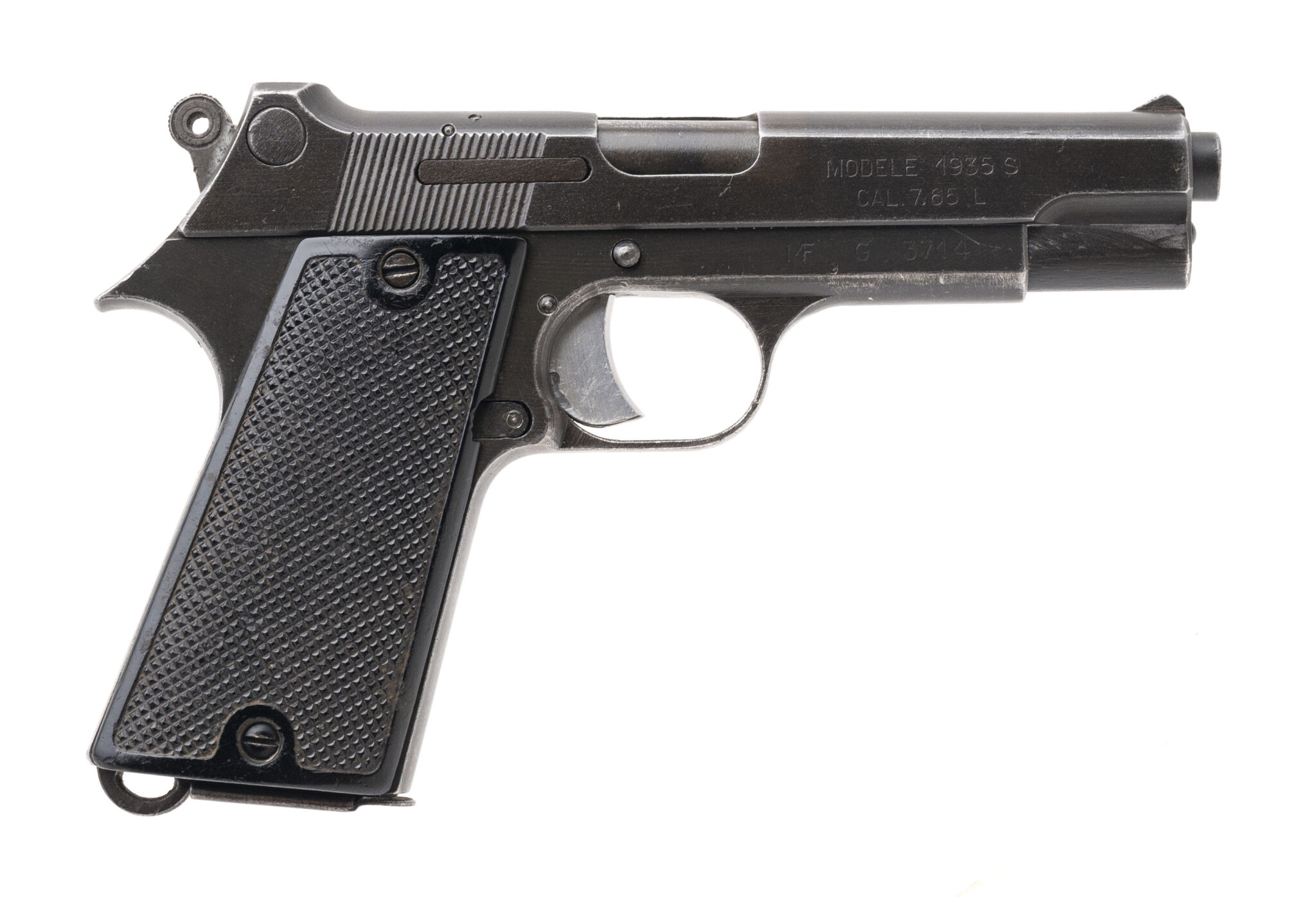 French M.A.S. Model 1935S semi-auto pistol 7.65mm Longue (PR72134) DTX ...