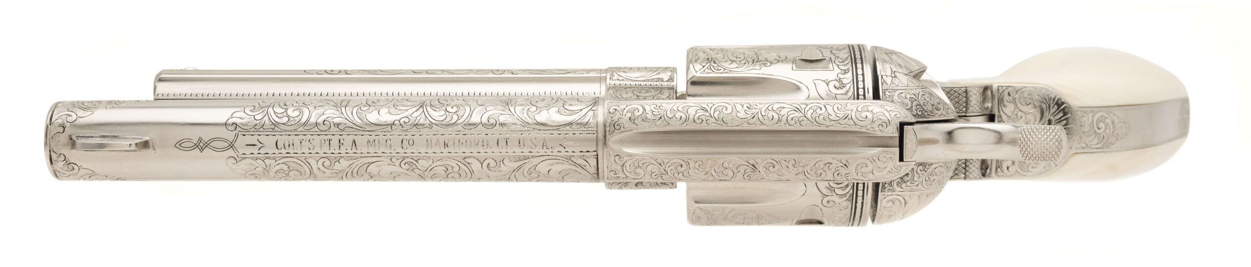 Colt Single Action Army Larry Peters Engraved Revolver .45LC (C20872 ...