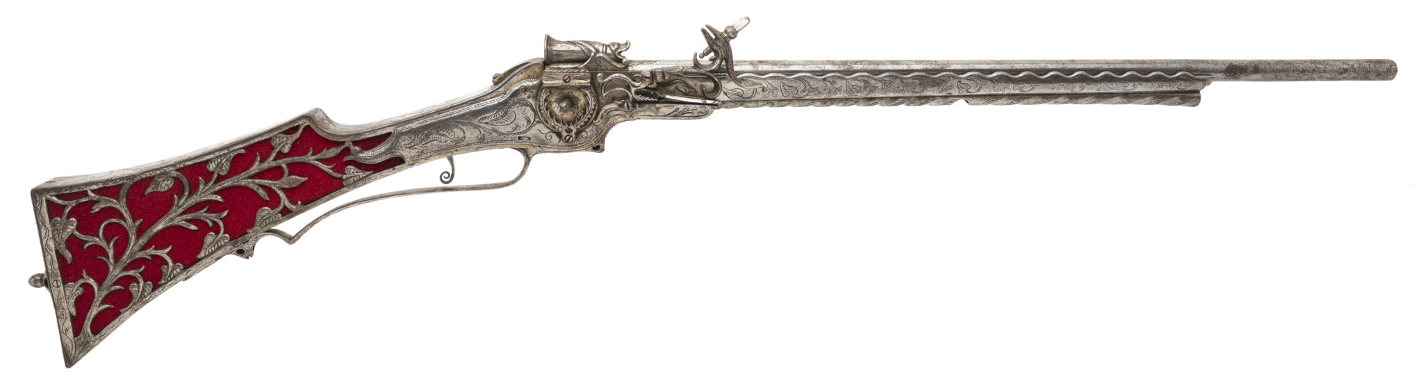 Very Fine Victorian Era Wheelock Rifle (AL10193) - Collectors Firearms