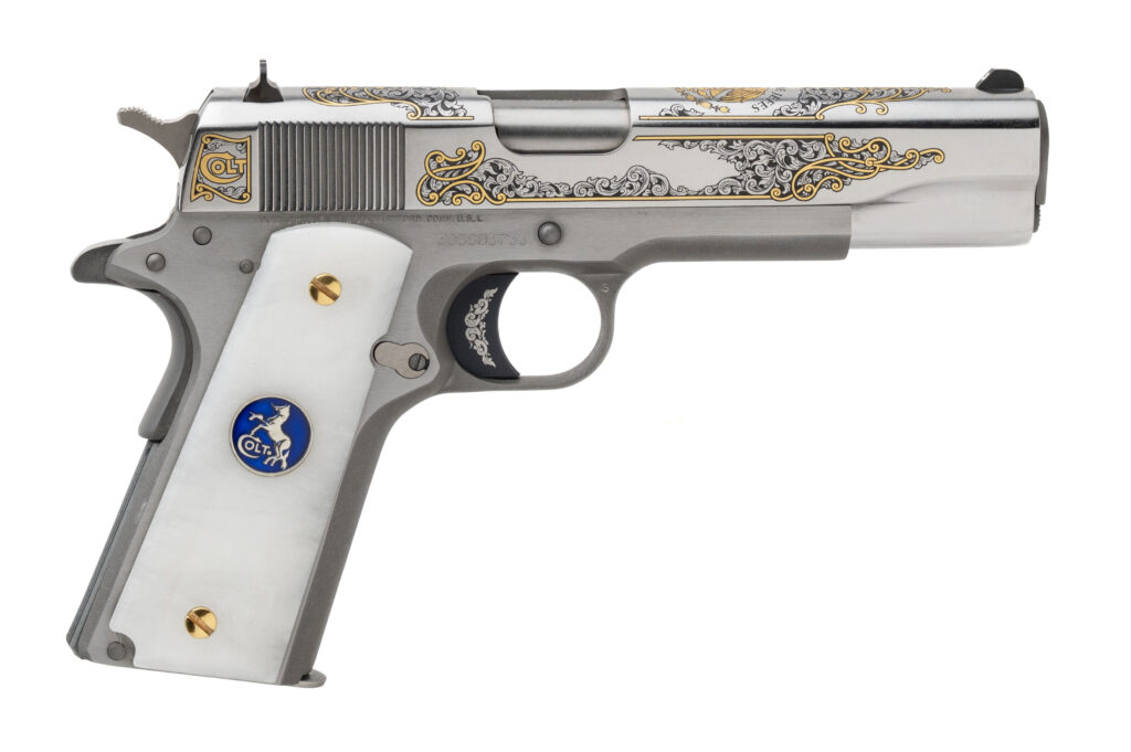 Colt El Jefe de Jefes Custom 1911 Pistol .38 Super (C20873 ...